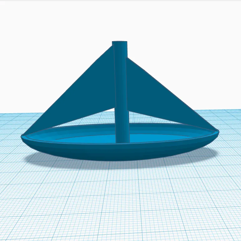 3D Printer Files | 3MF File | Sailboat (Floats) | Creality Cloud