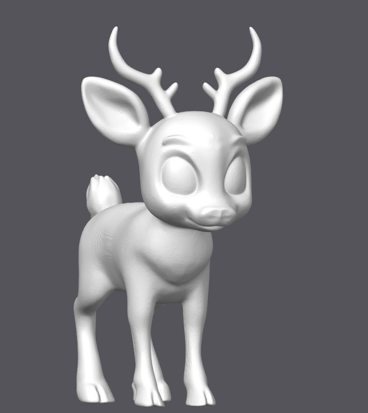 Cute Deer | 3D models download | Creality Cloud