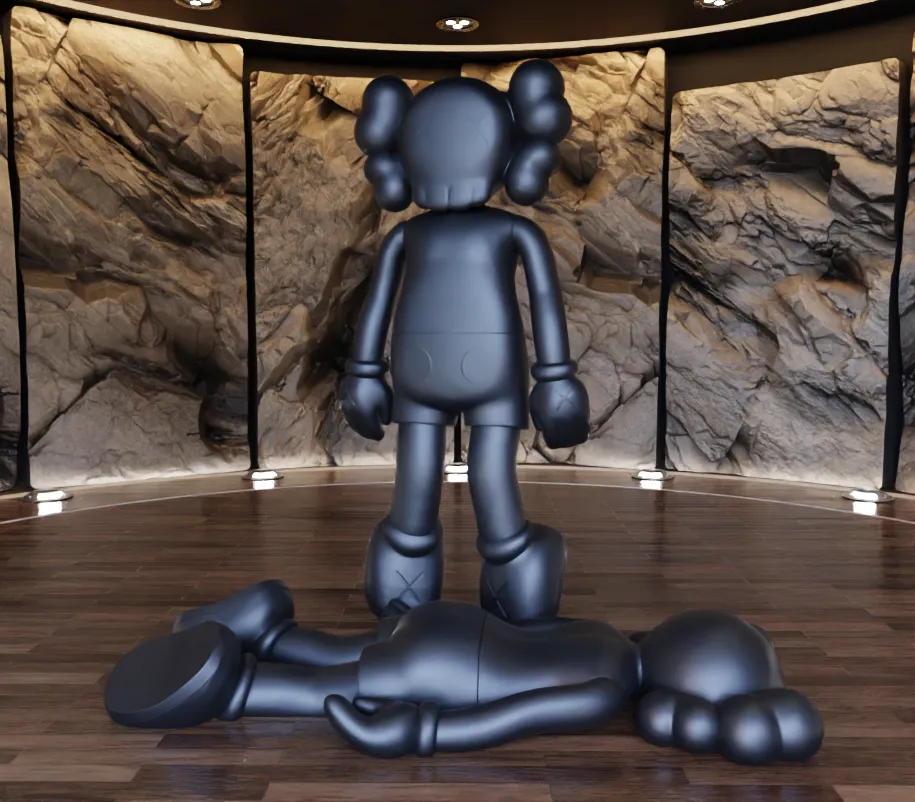 Other STL Download - Kaws Companion 2020 Fan Art Toyby ArtToyCollector