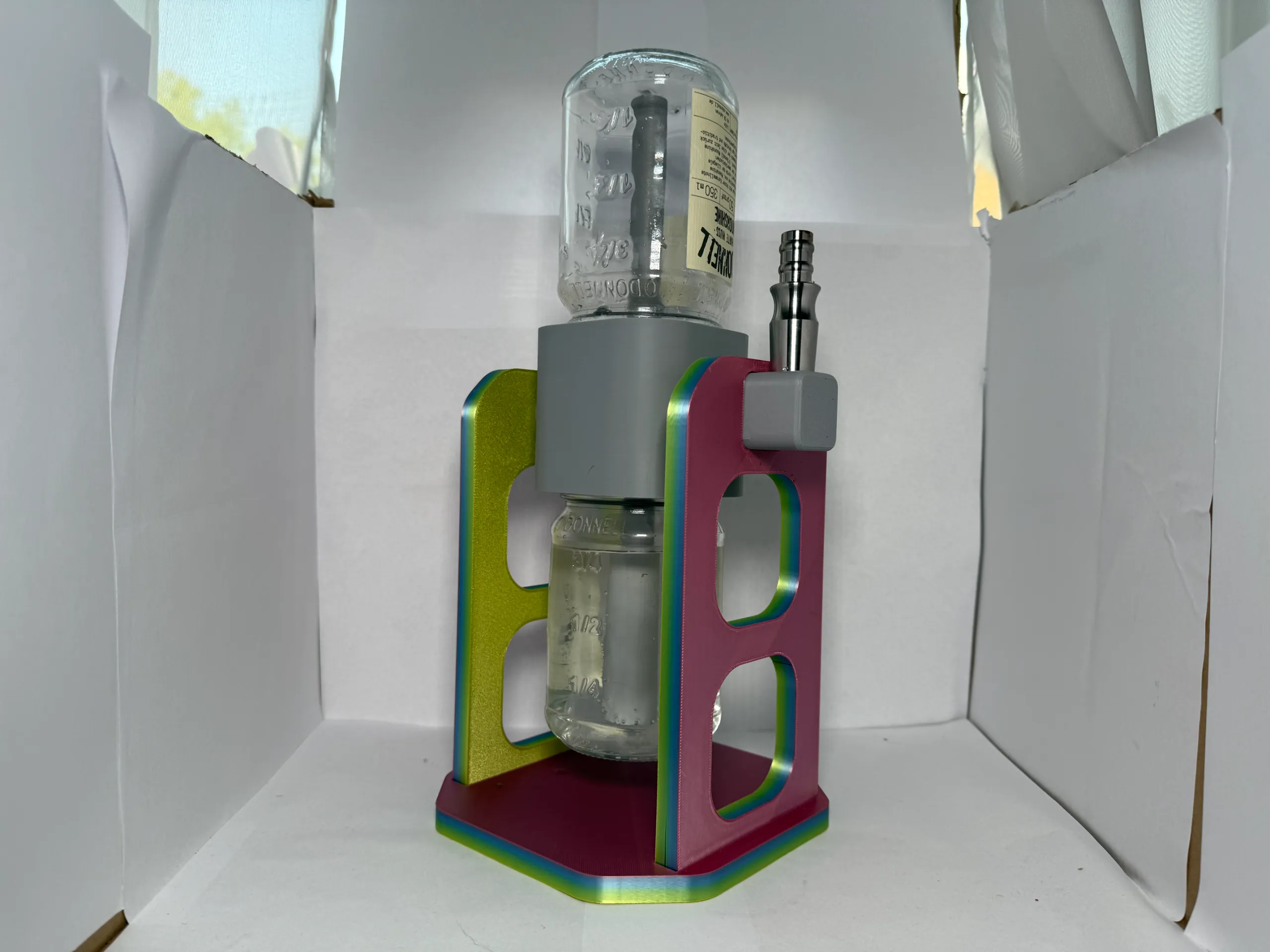 3D Printer Files | 3MF File | Free Gravity Bong/ Hookah – Mason Jar ...