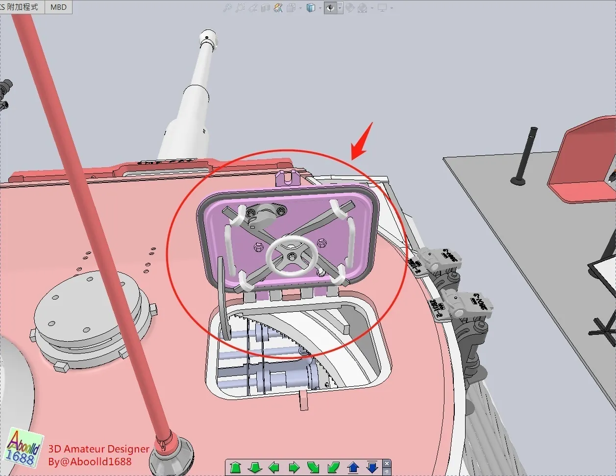 Vehicles & Machinery STL Download - Tiger tank late hatches for loader ...