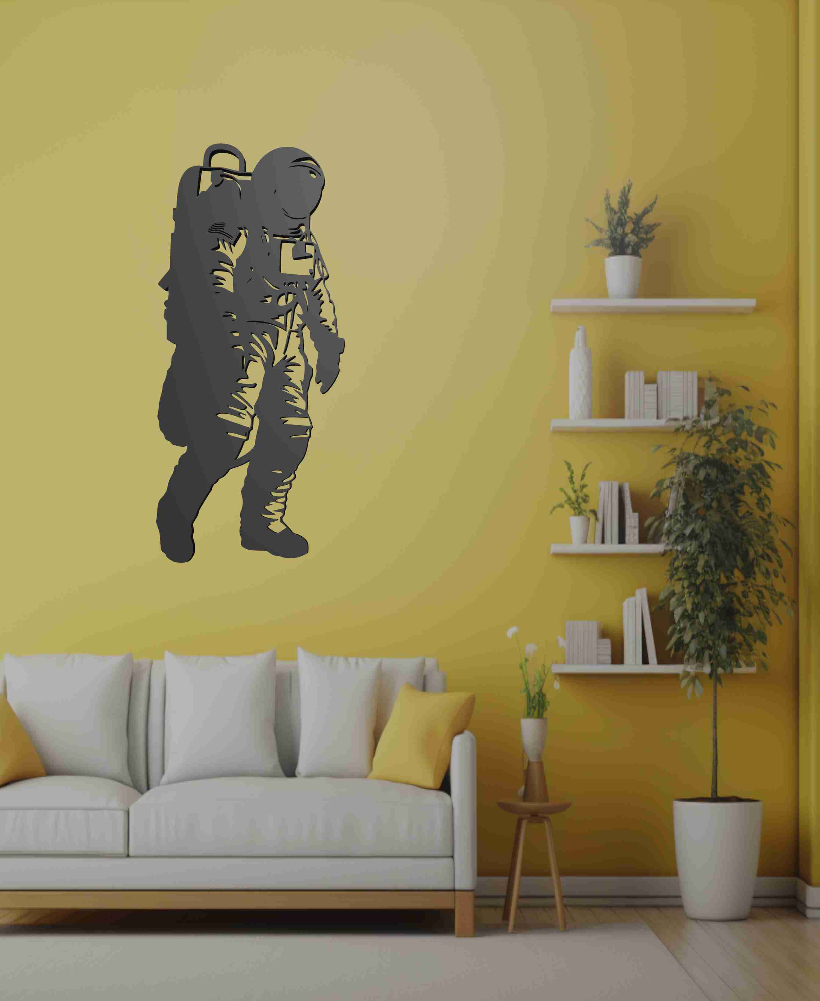 Astronaut Wall Art | 3D models download | Creality Cloud