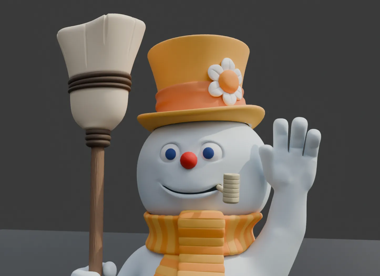Characters & Creatures STL Download - Frosty The Snowmanby 3dmpro