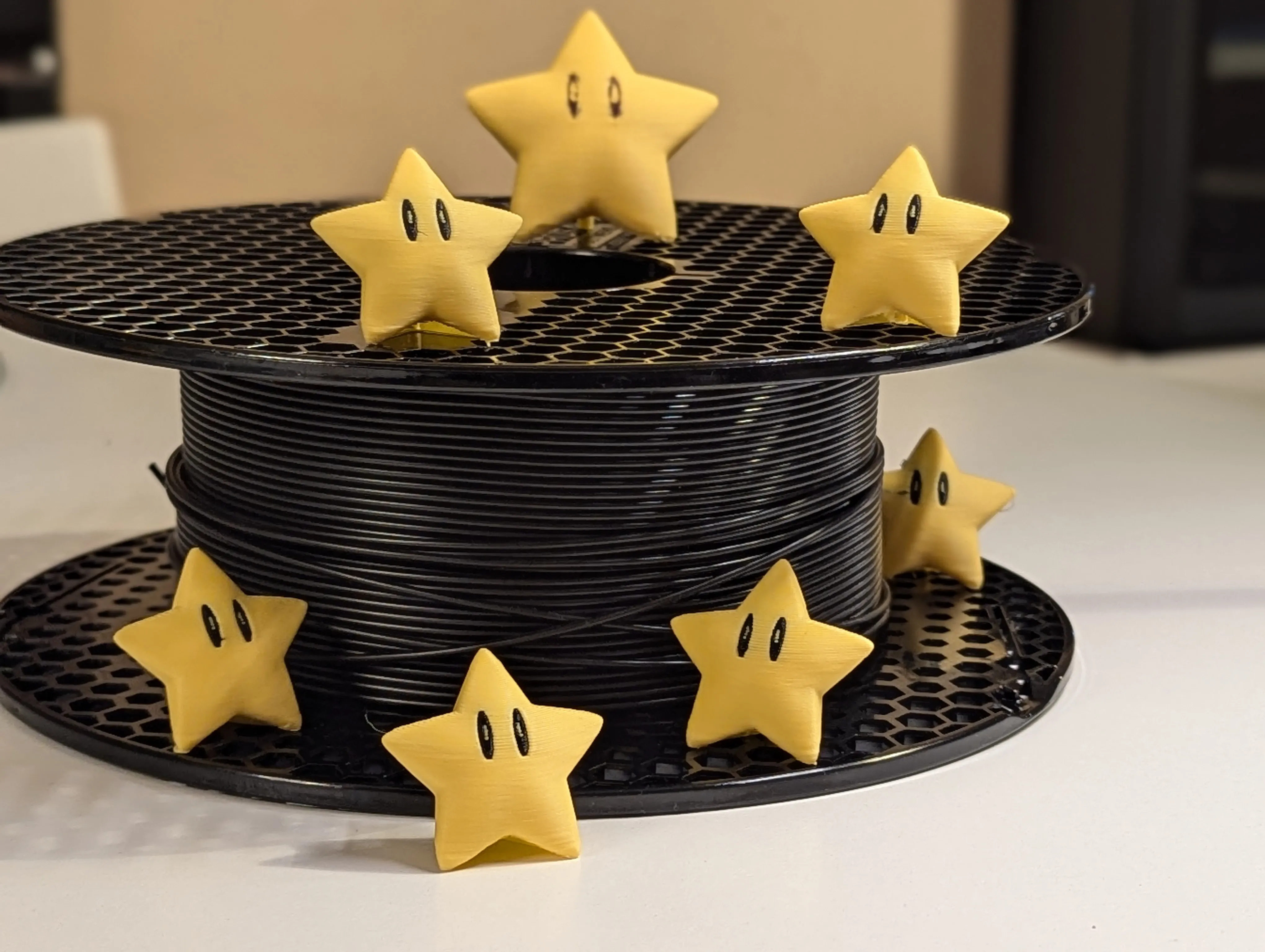 3D Printer Files | 3MF File | Mario star mini figure | Creality Cloud