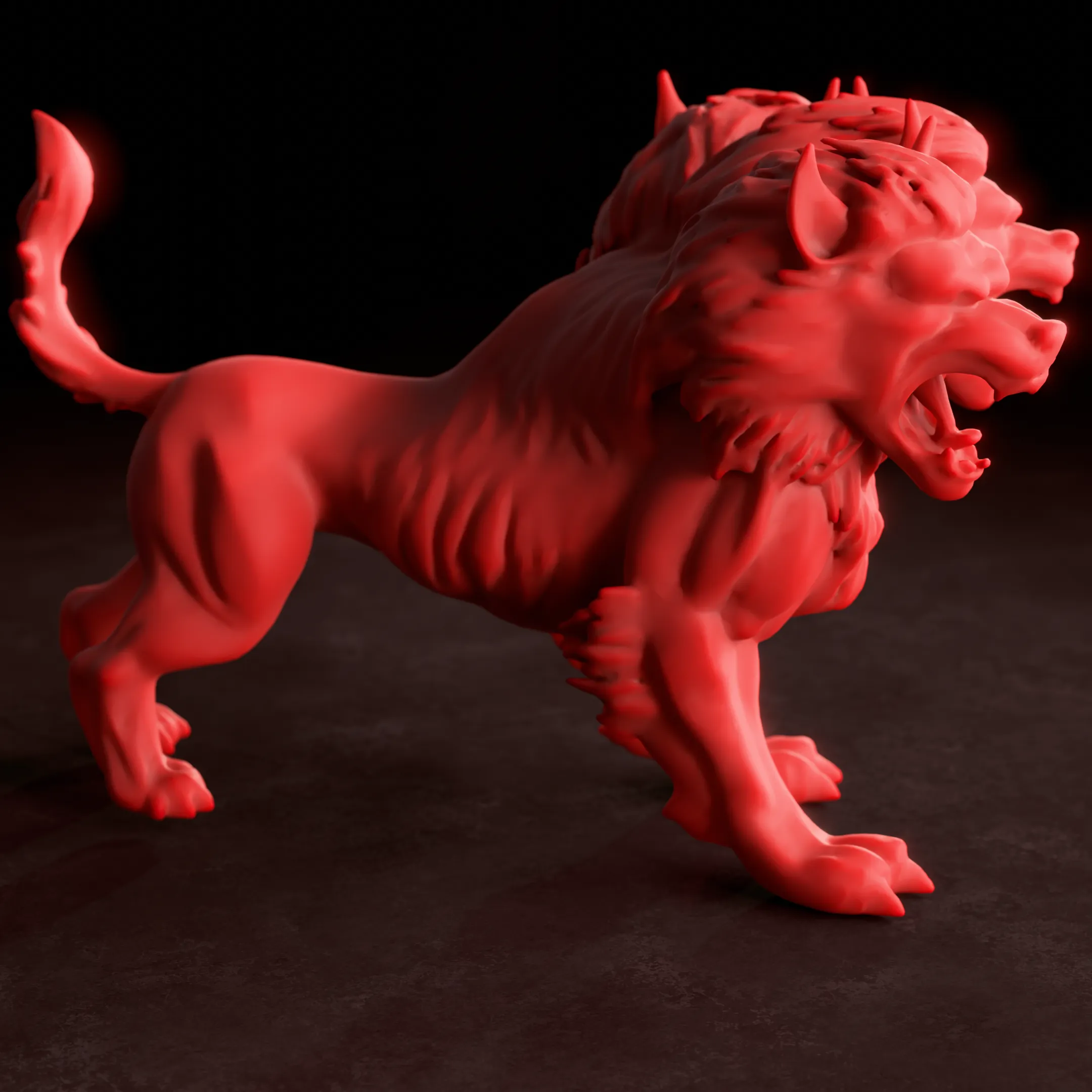 3D Printer Files | 3MF File | Cerberus Sculpture – 3D Printable ...