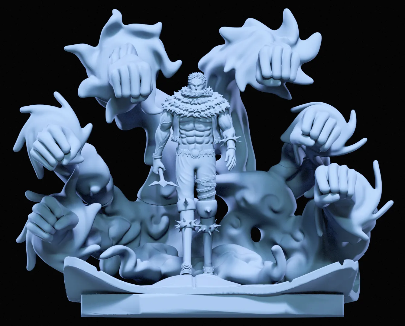 Other STL Download - katakuri - one piece - 3d printby KHUONGTAINANG