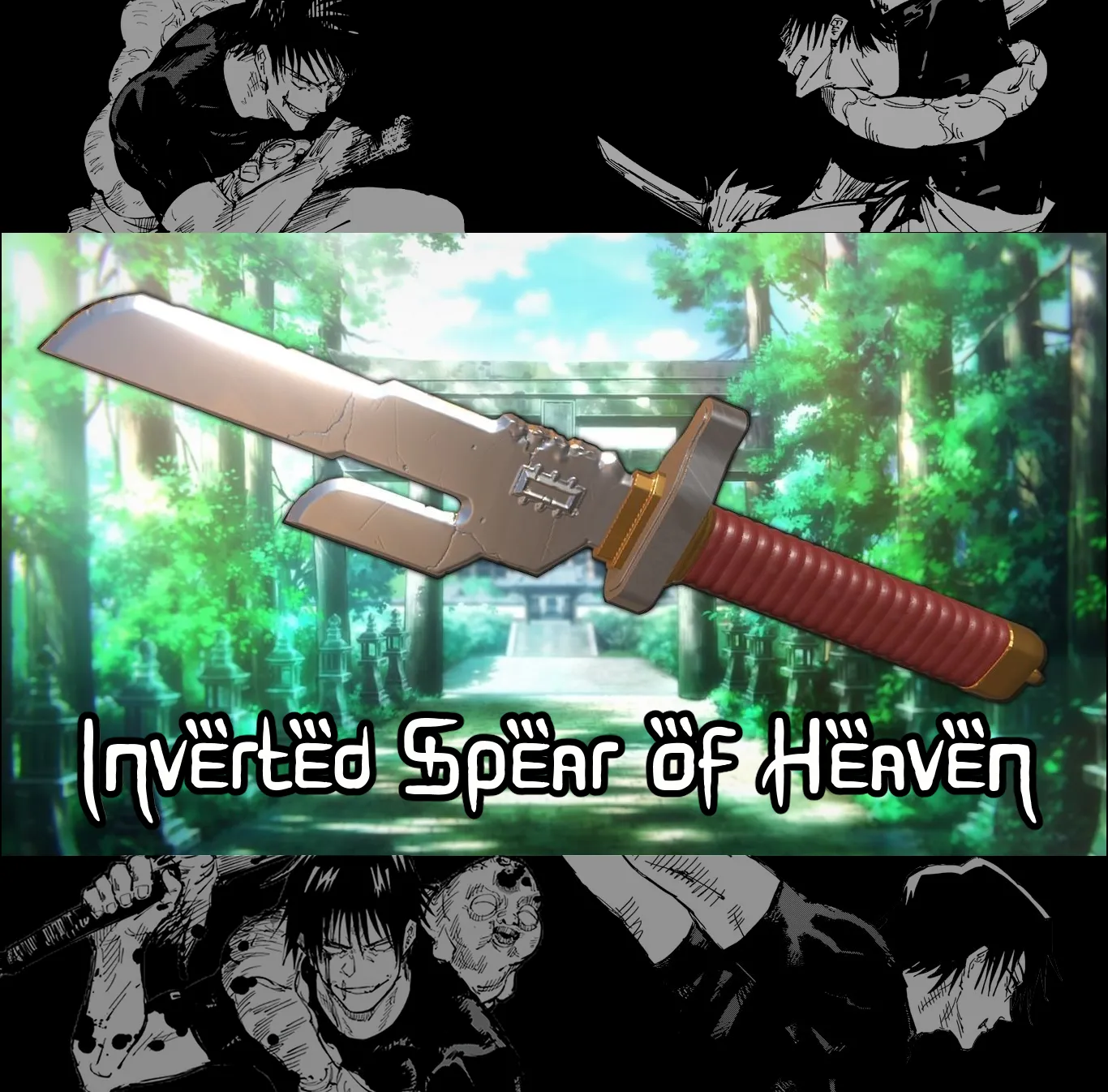 Characters & Creatures STL Download - Inverted Spear of Heavenby chimp ...