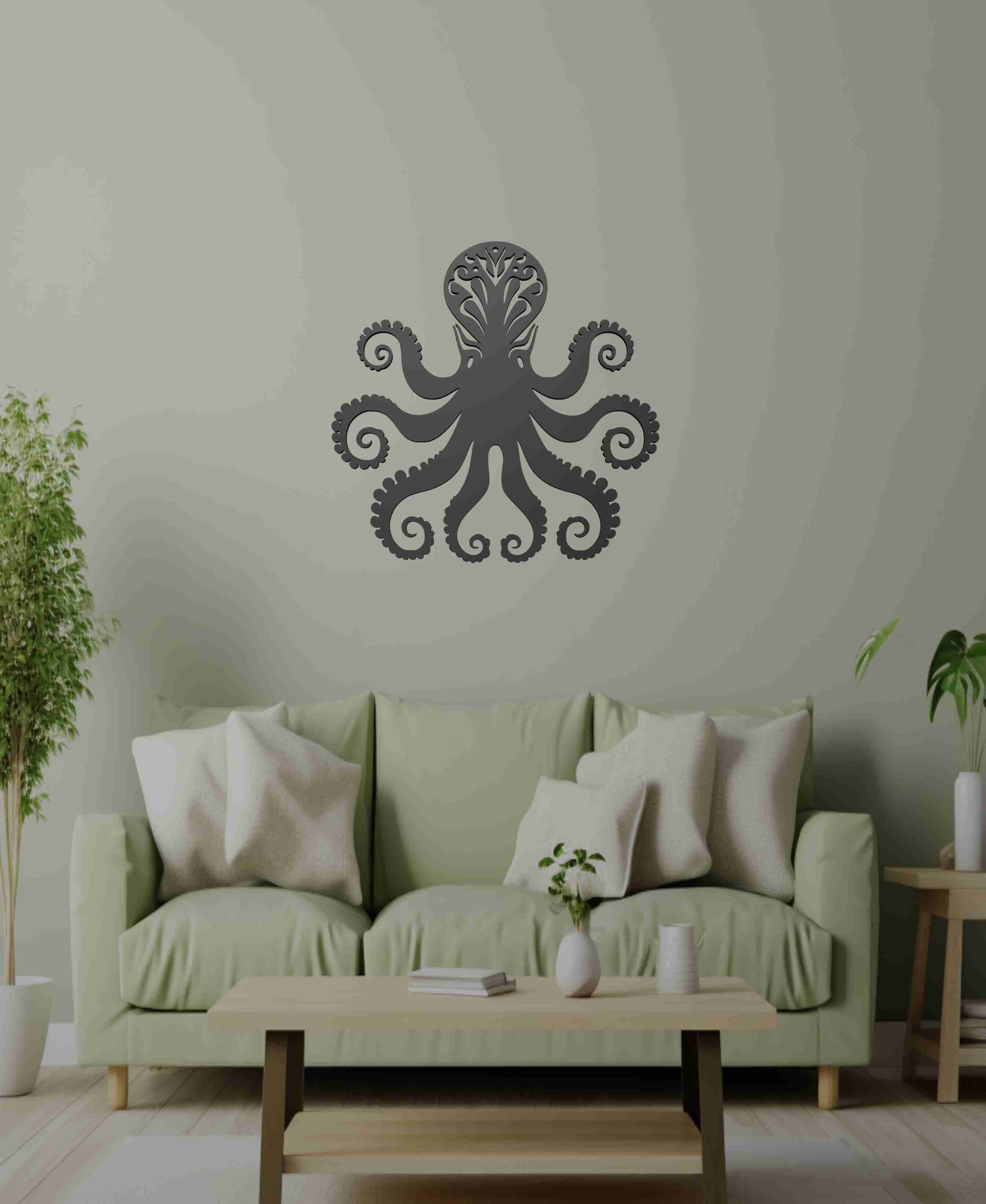 Octopus Wall Art | 3D models download | Creality Cloud