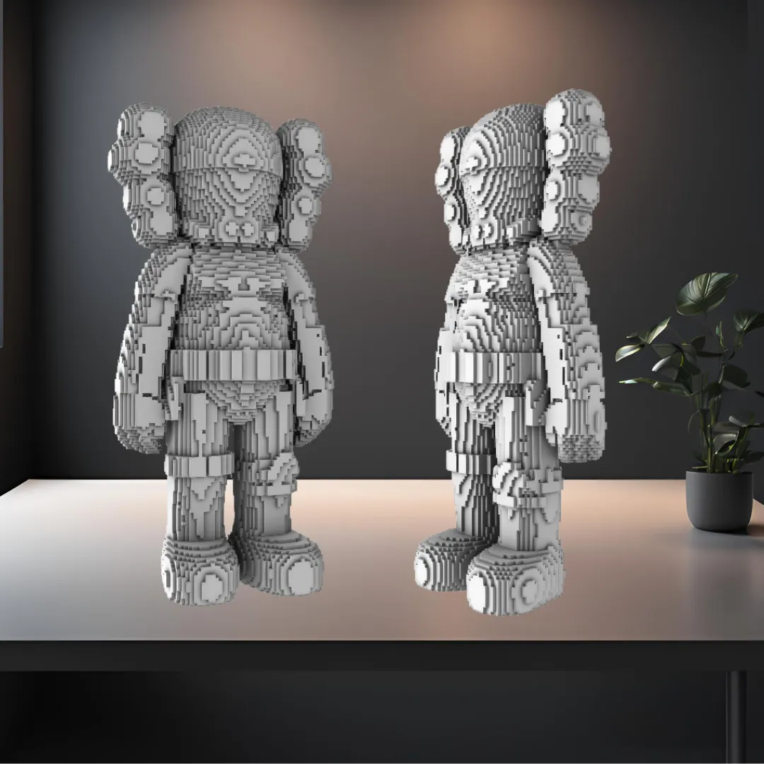 Other STL Descarga - Voxel KAWS Stormtrooper - Pixel Art (Multiple ...