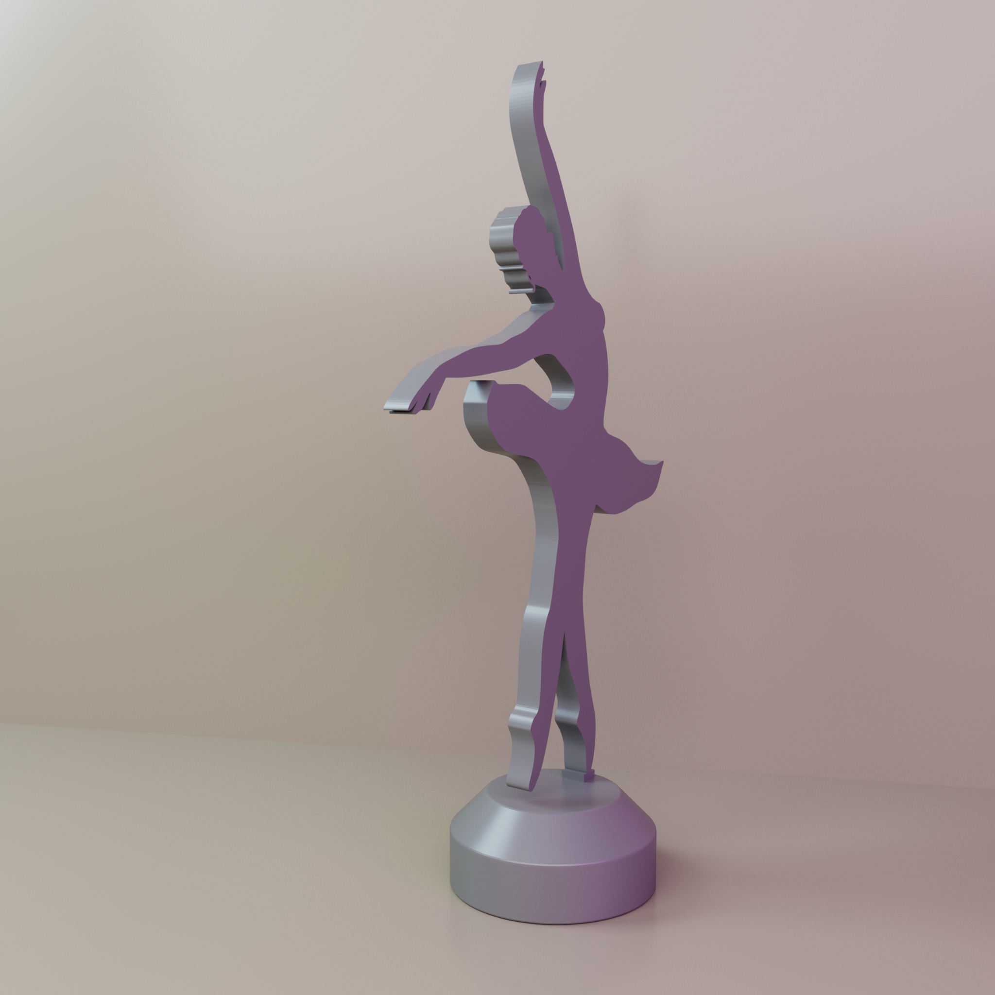 BALLERINA DANCER DESK DECORATION3 | 3D models download | Creality Cloud