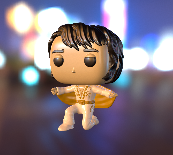Funko Elvis Presley | 3D models download | Creality Cloud