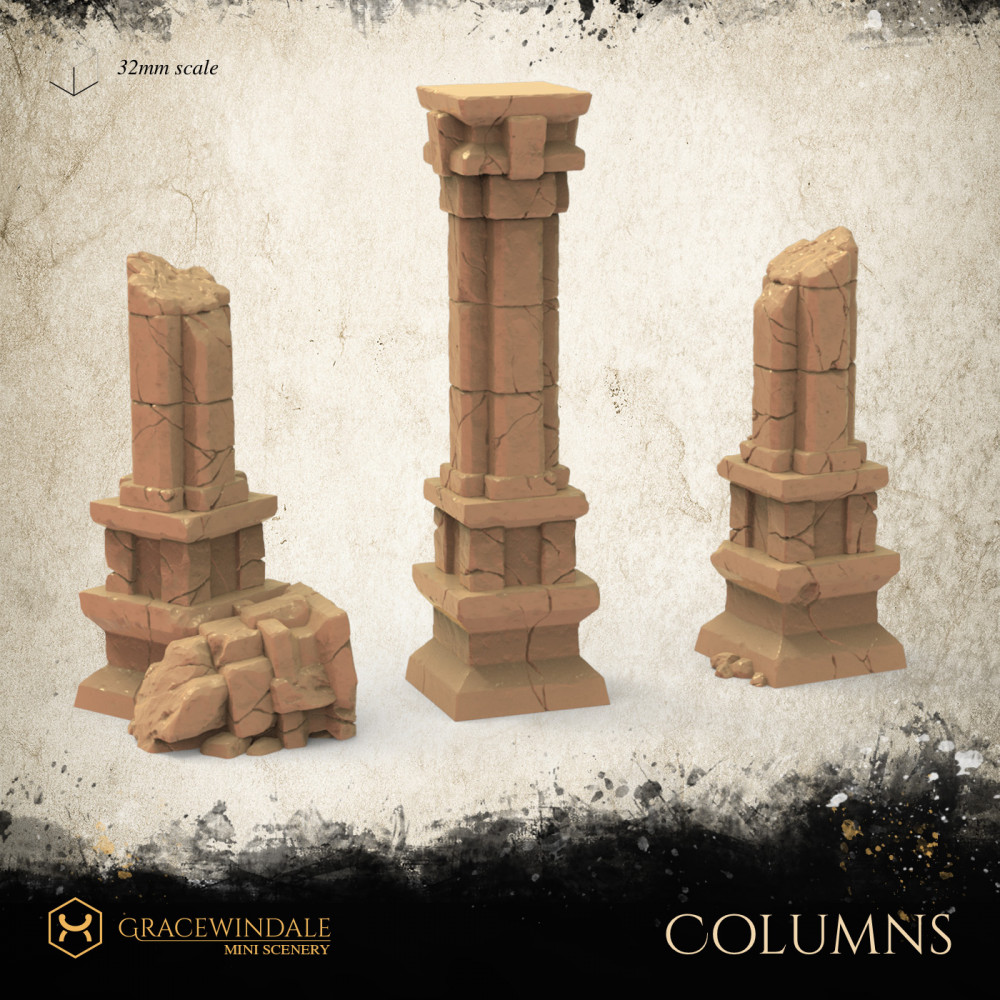 Columns | 3D models download | Creality Cloud