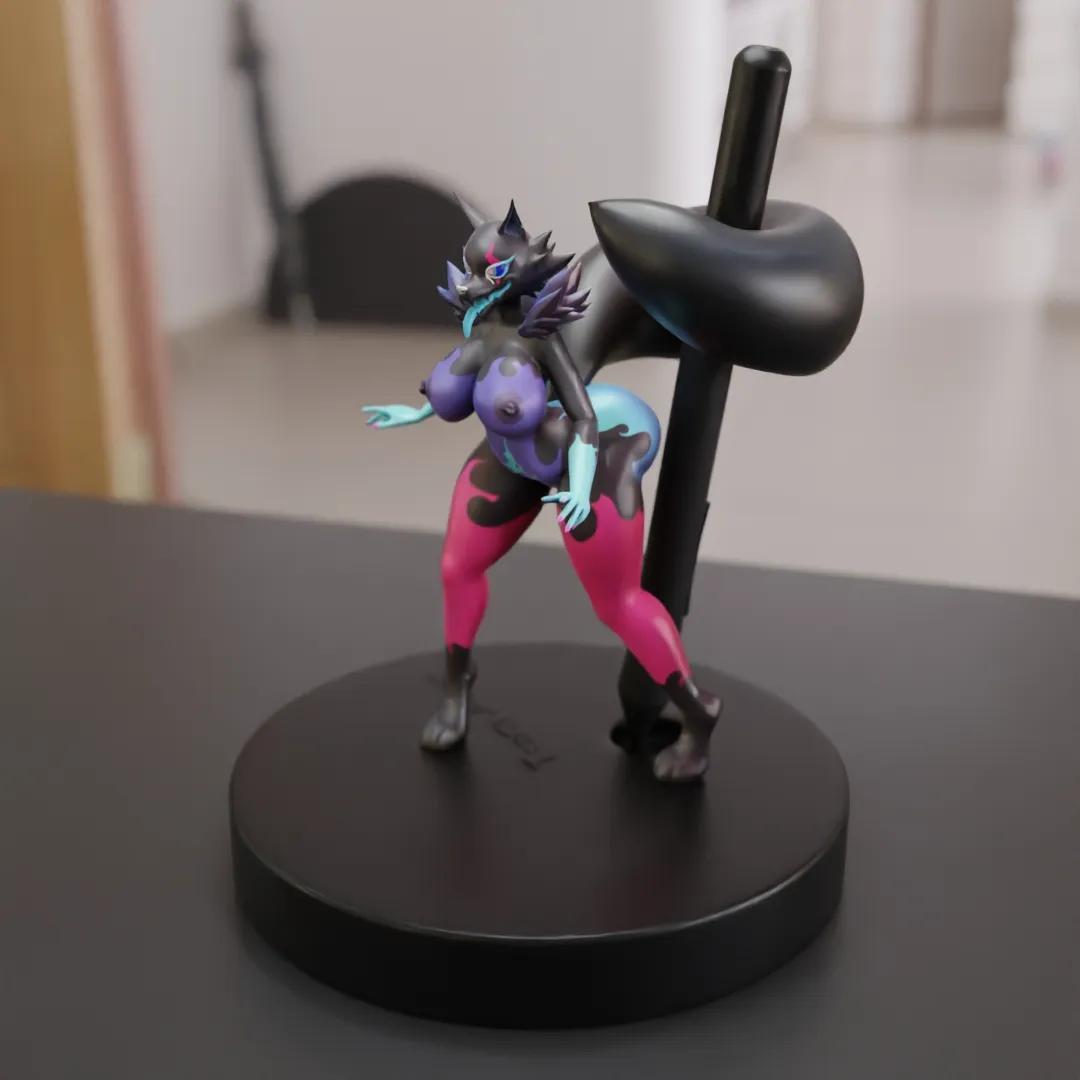 Characters & Creatures STL Download - Pack leader Highwire NSFW Wolf Fortniteby Tristy Artist