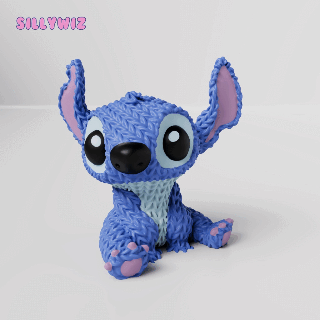 Characters & Creatures STL Download - Stitch Knitted - Crochet - No ...