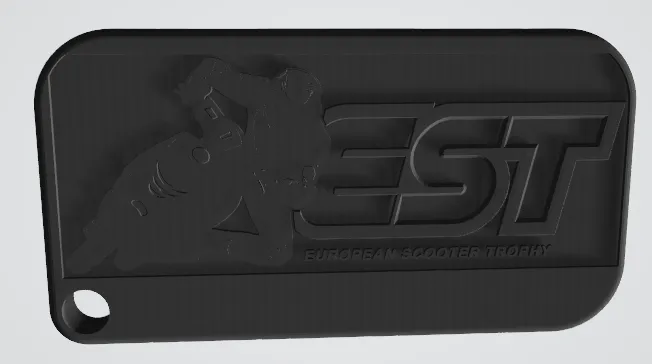 Badges & Coins STL Download - EST Anhängerby Enderdaw