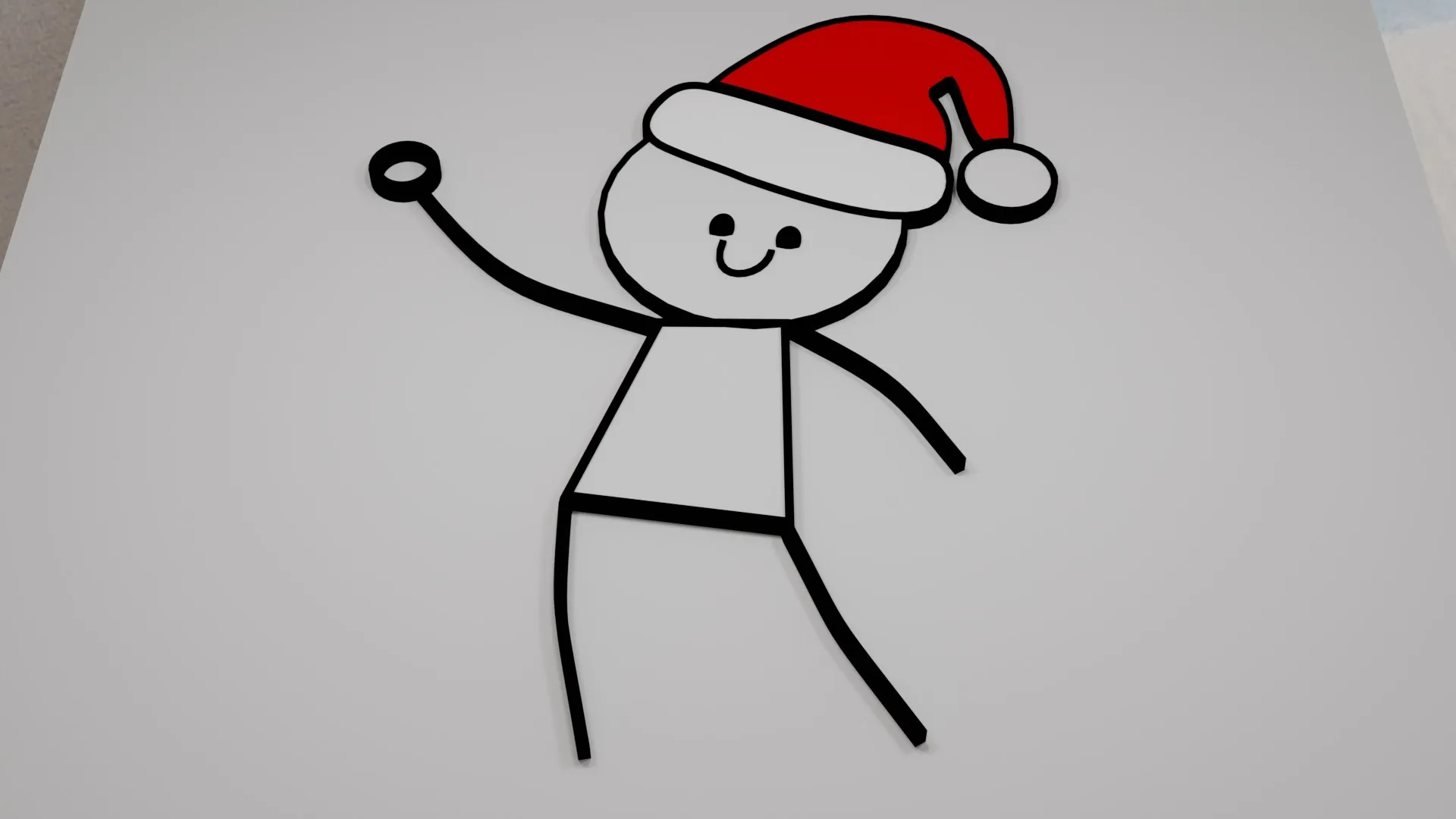 3D Printer Files | 3MF File | hanging stick man ornament | Creality Cloud