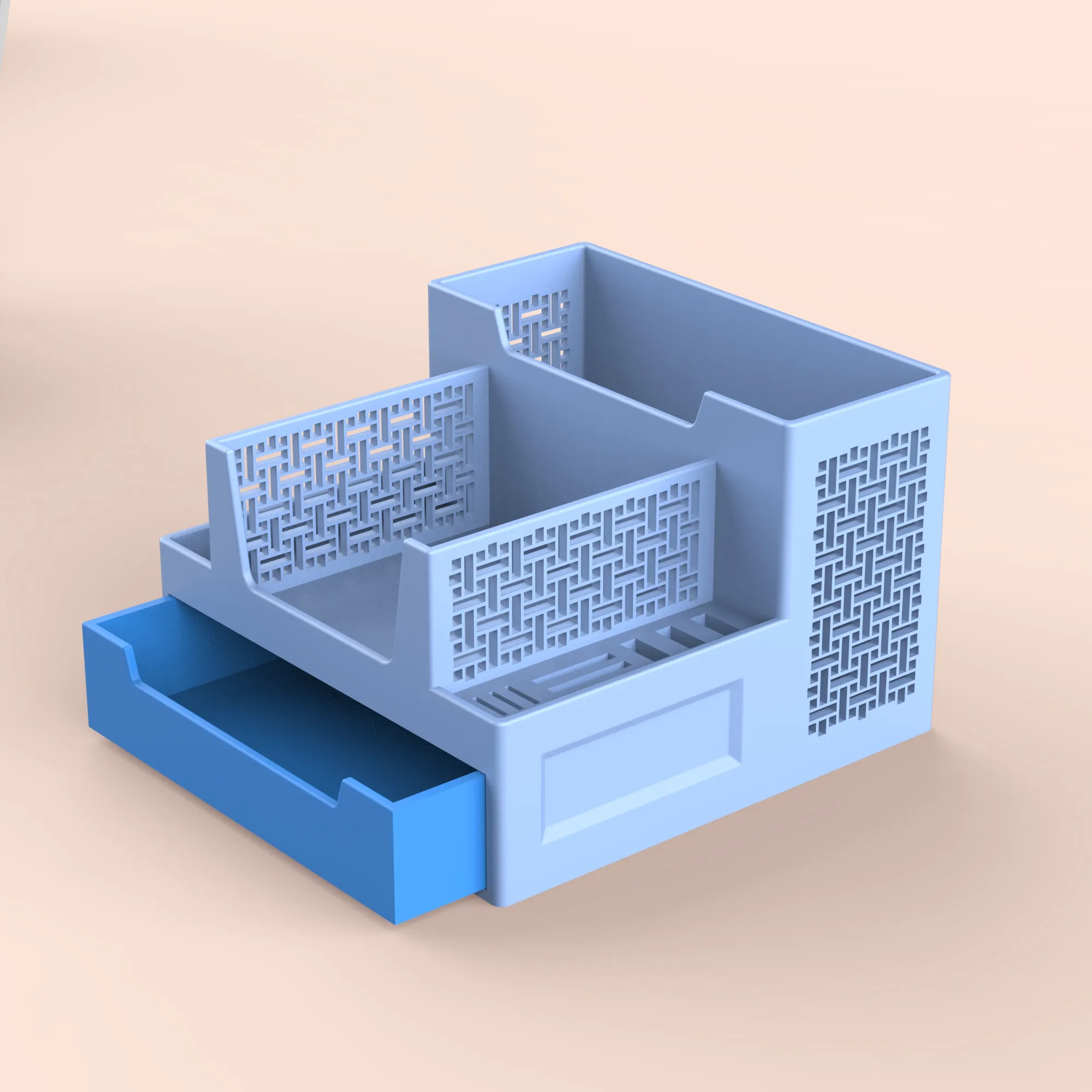 3D Printer Files | 3MF File | Multi-Functional Organizer, Desktop Pen ...