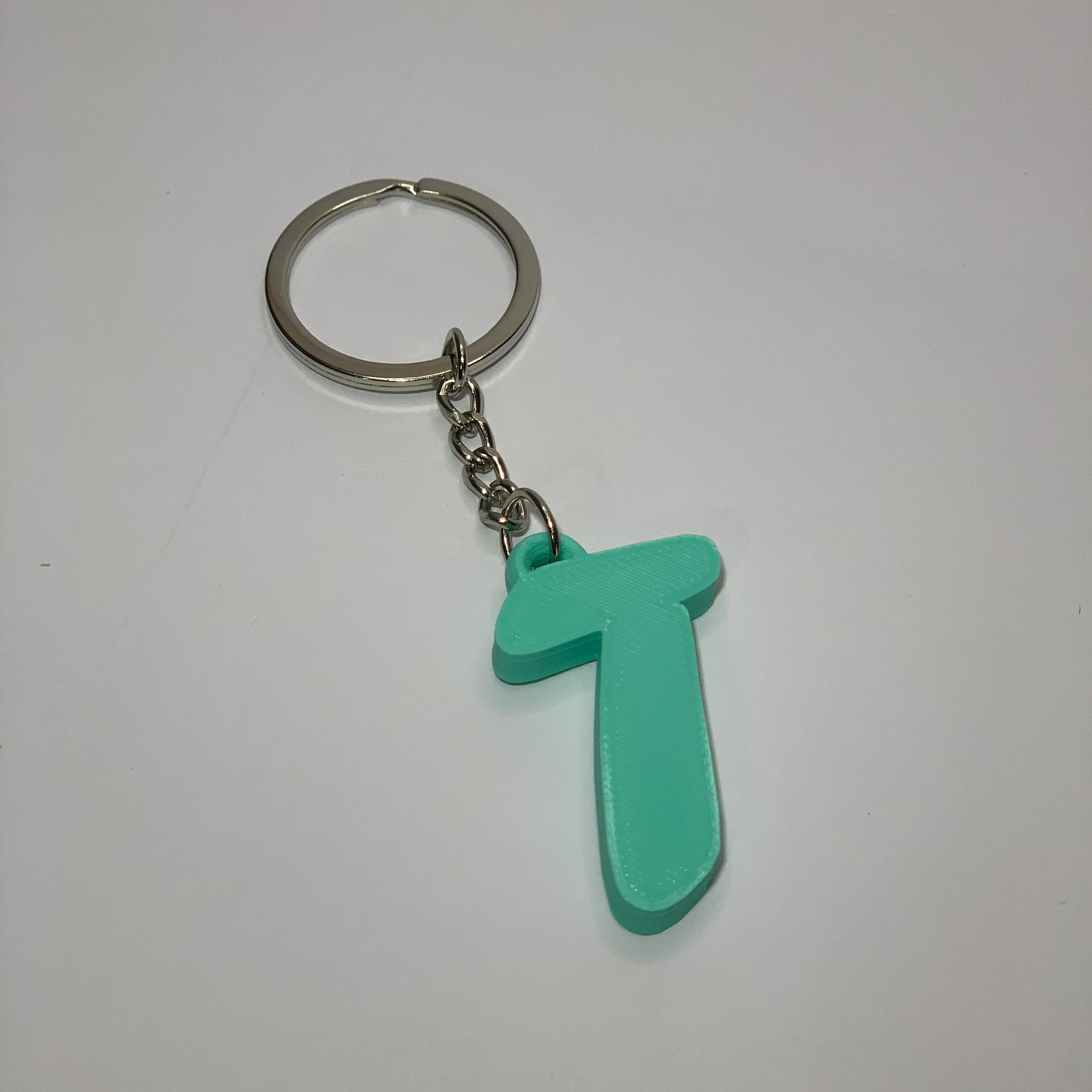 Jewelry & Accessories STL Download - Letter T Keychainby Mu3D