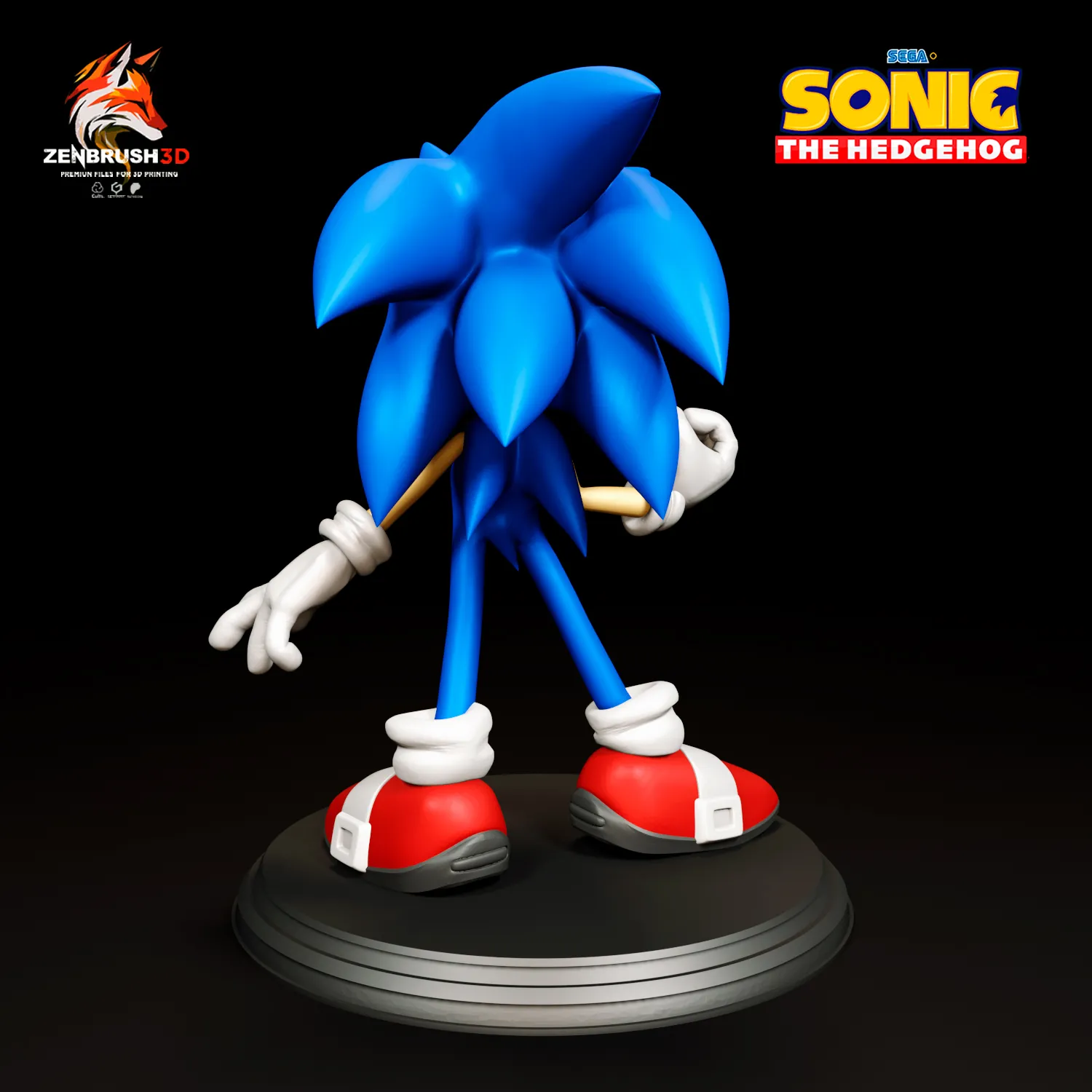 Characters & Creatures STL Download - Sonic the Hedgehog 3D PRINTINGby ...