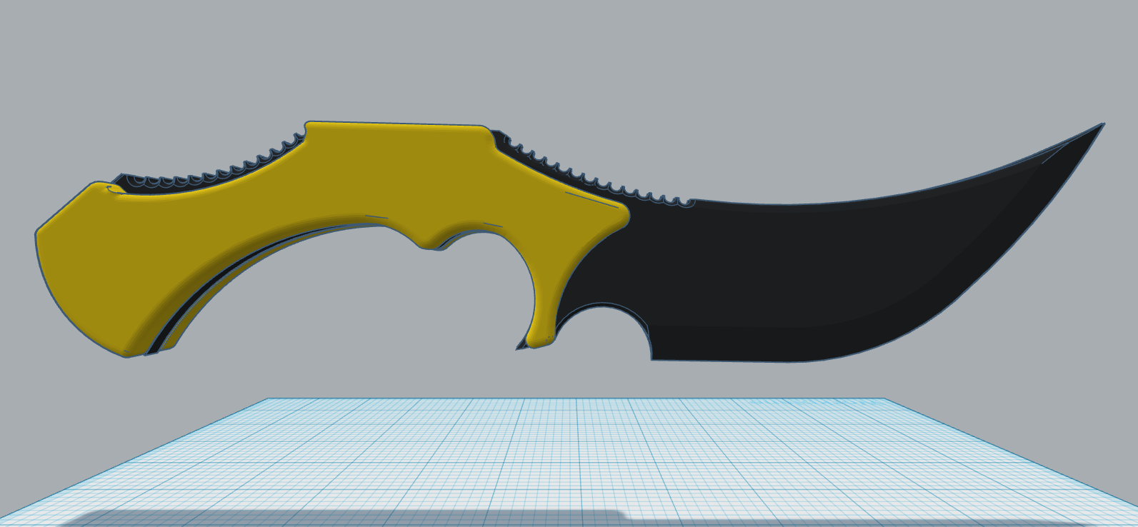 Simple Training Knife | 3D models download | Creality Cloud