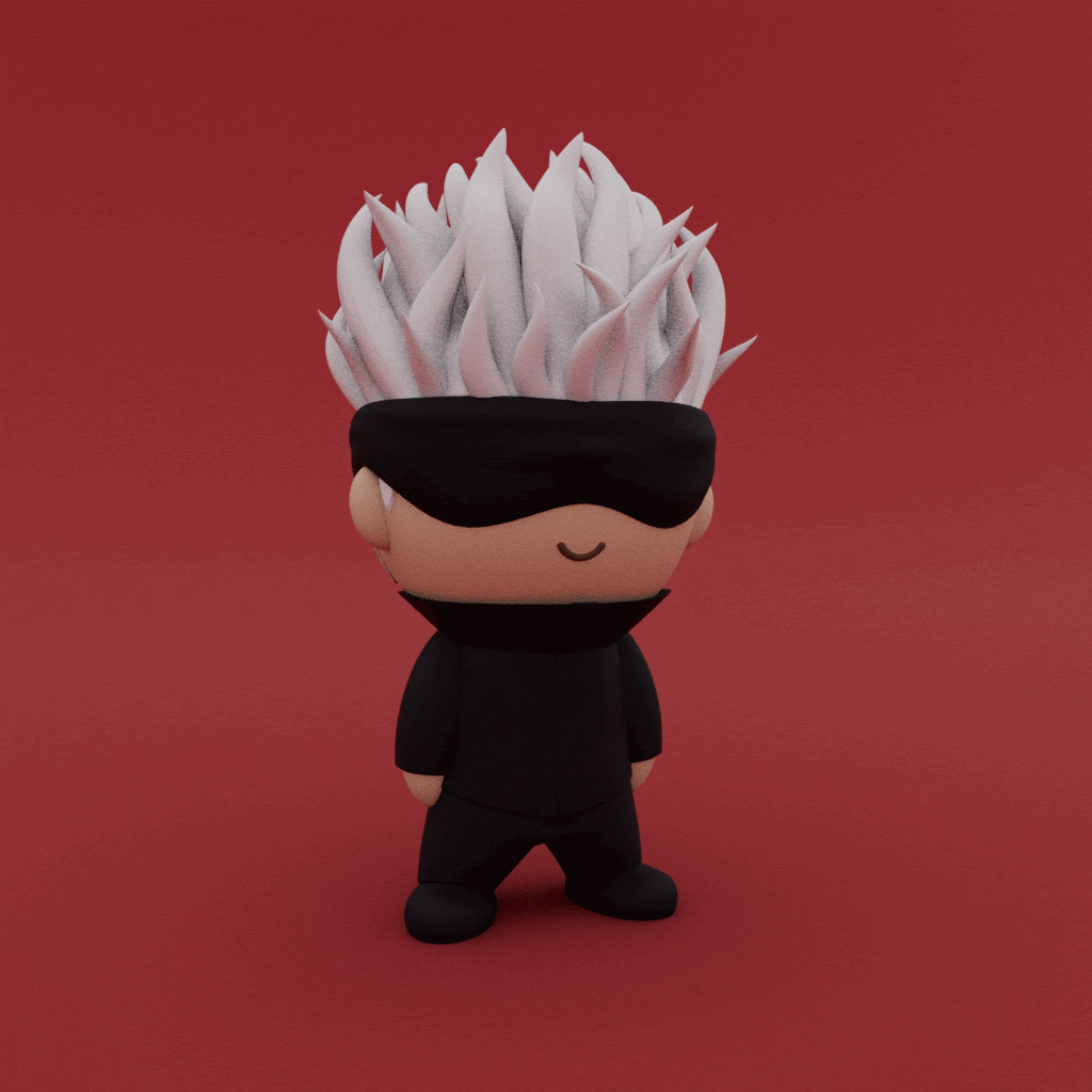 Cute Little Satoru Gojo Jujutsu Kaisen 3D Models Download Cute Little Satoru Gojo Jujutsu Kaisen 3D Models Download