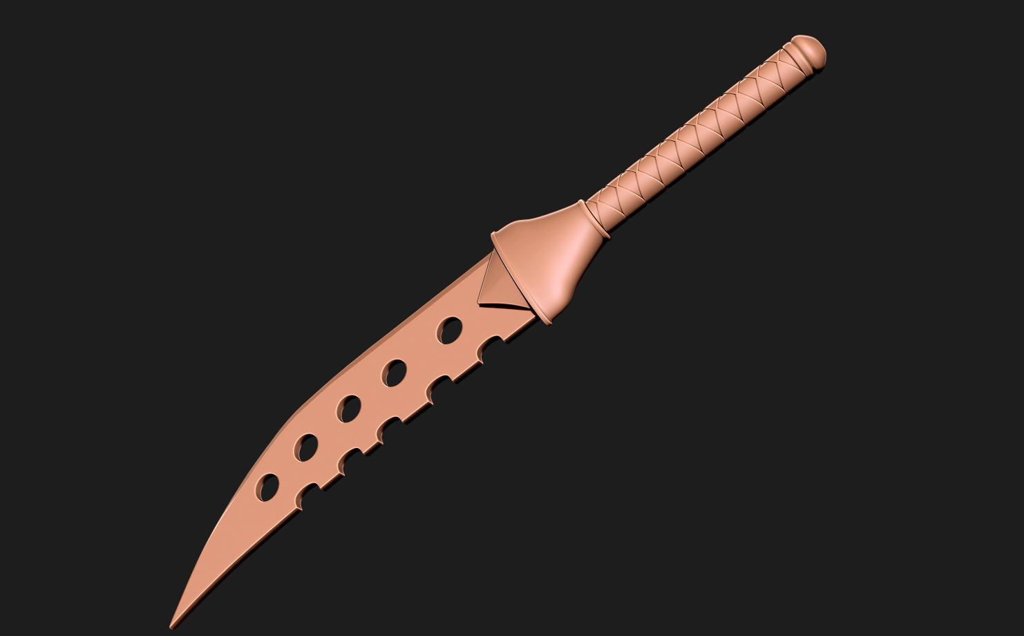 Demon Sword Lostvayne - Seven deadly sins 3D print model | 3D models ...