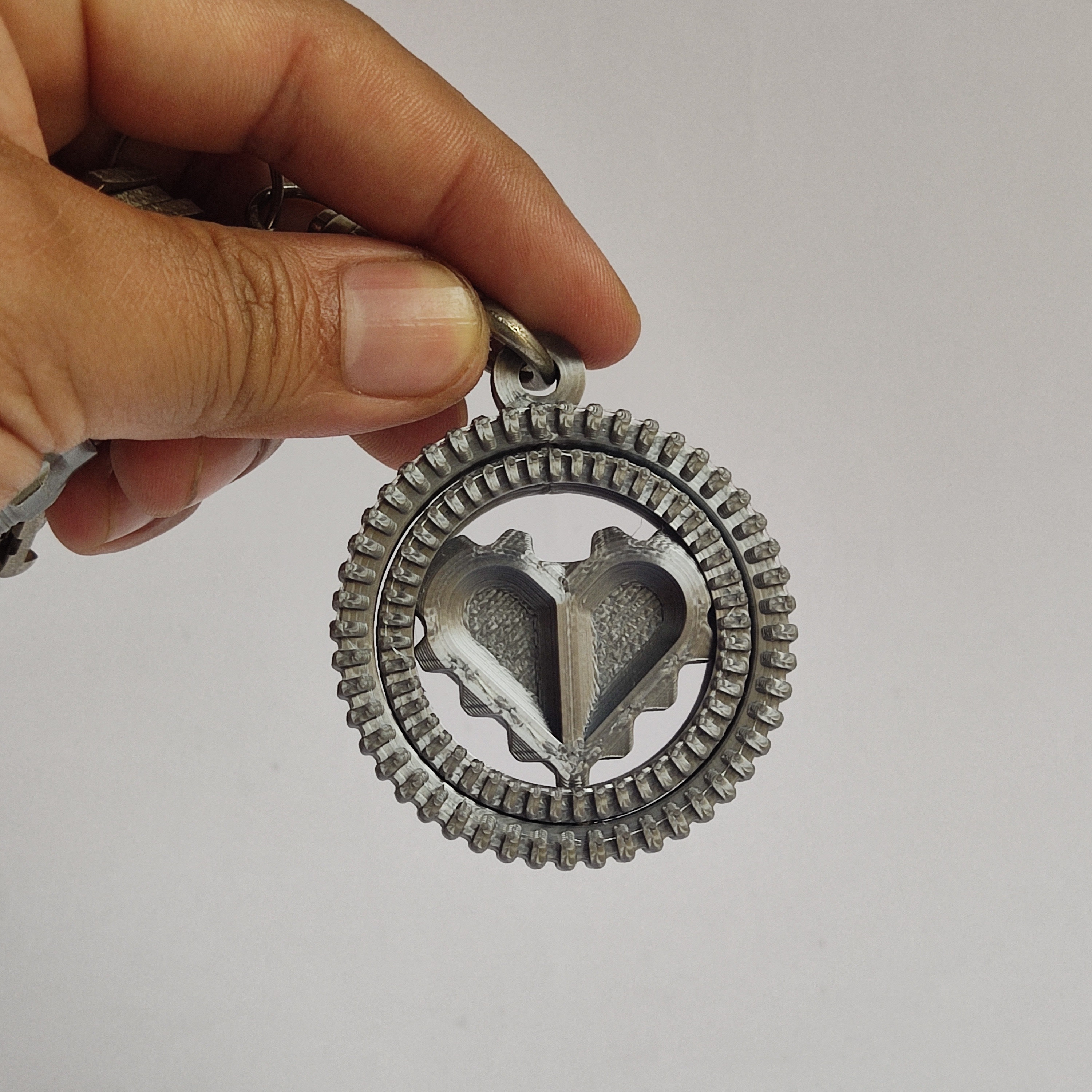 mechanical heart keychain | 3D models download | Creality Cloud