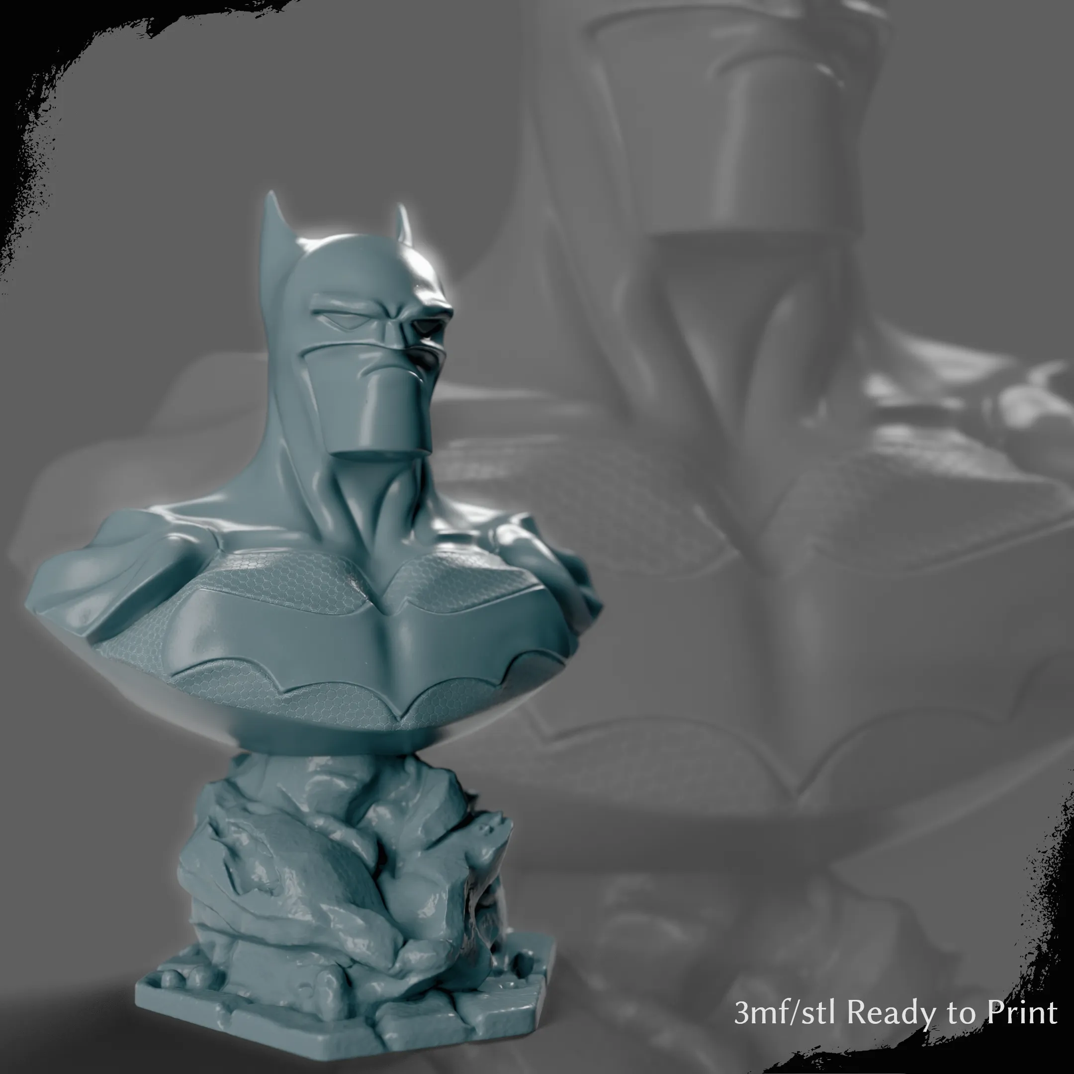 3D Printer Files | 3MF File | Batman Bust | Creality Cloud