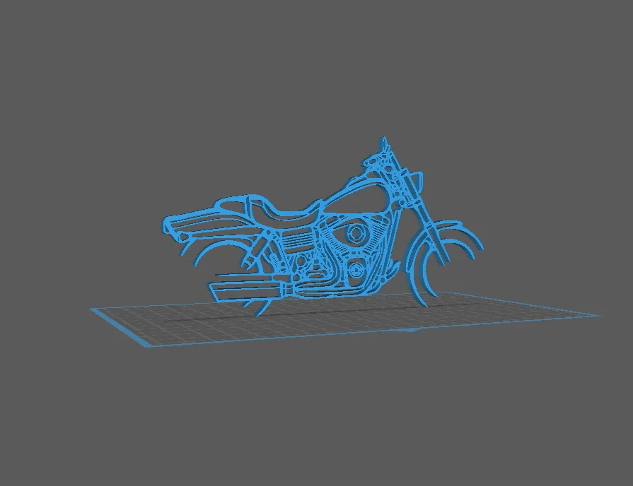 Harley Davidson - Fat Bob 2010 | 3D models download | Creality Cloud