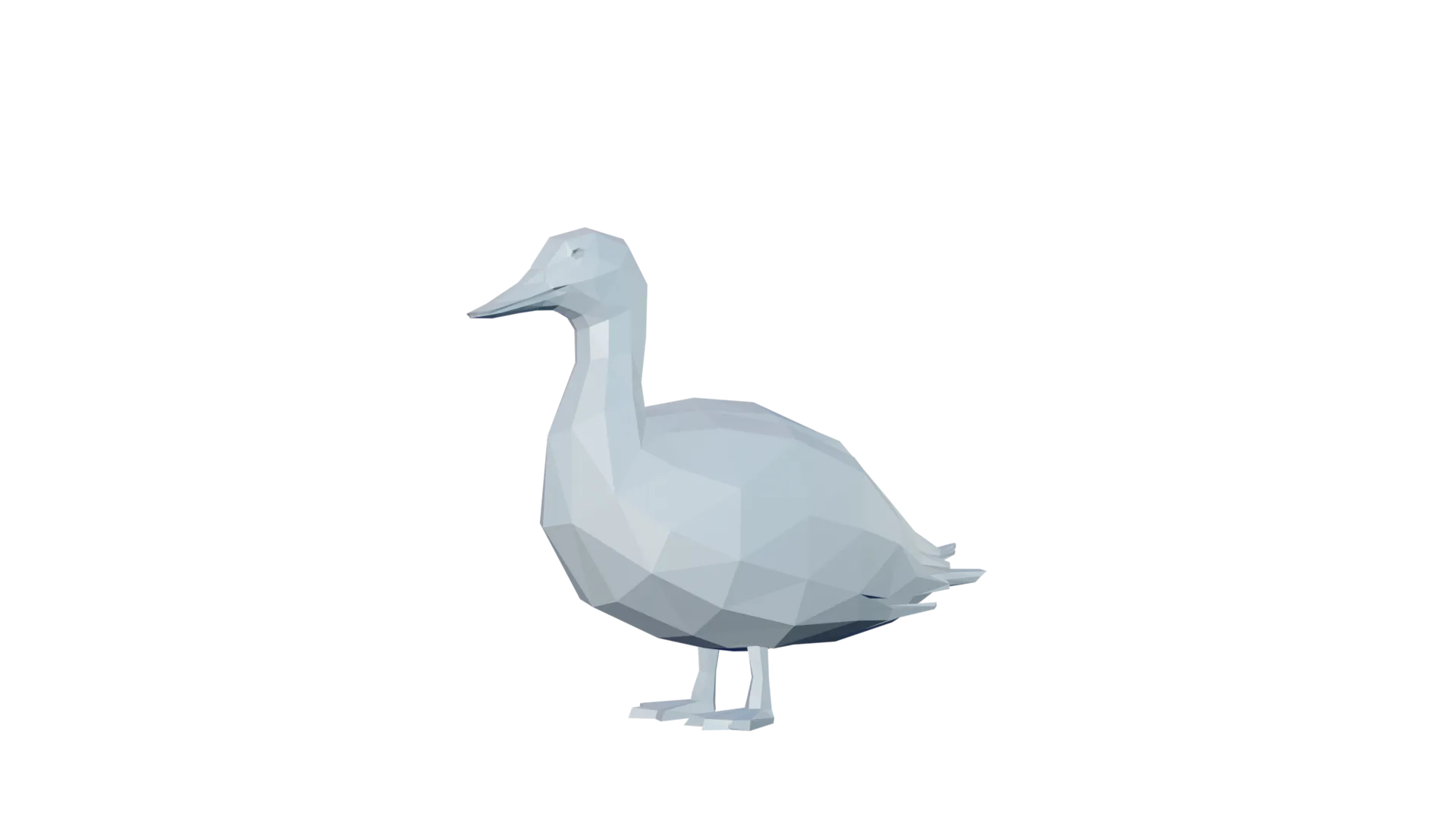 Free Characters & Creatures STL Download - Low Poly Duckby RyKa 3D