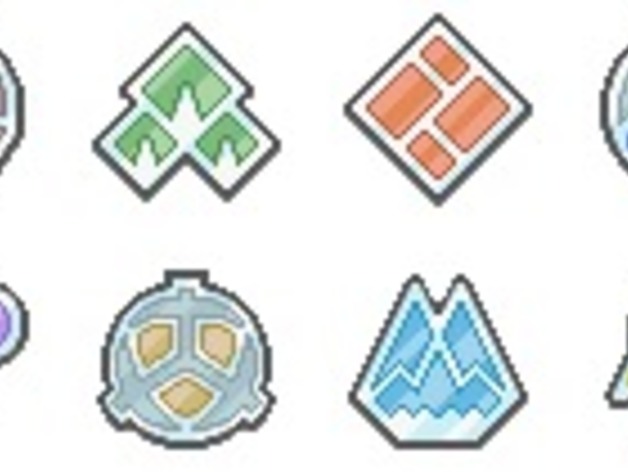 Pokemon Sinnoh Badges