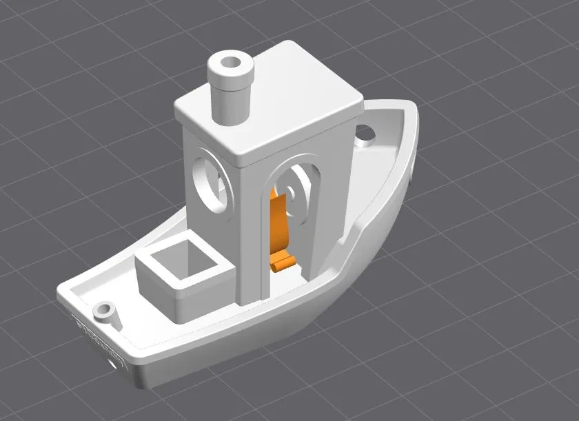 3D Printer Files | 3MF File | firey in a benchy | Creality Cloud