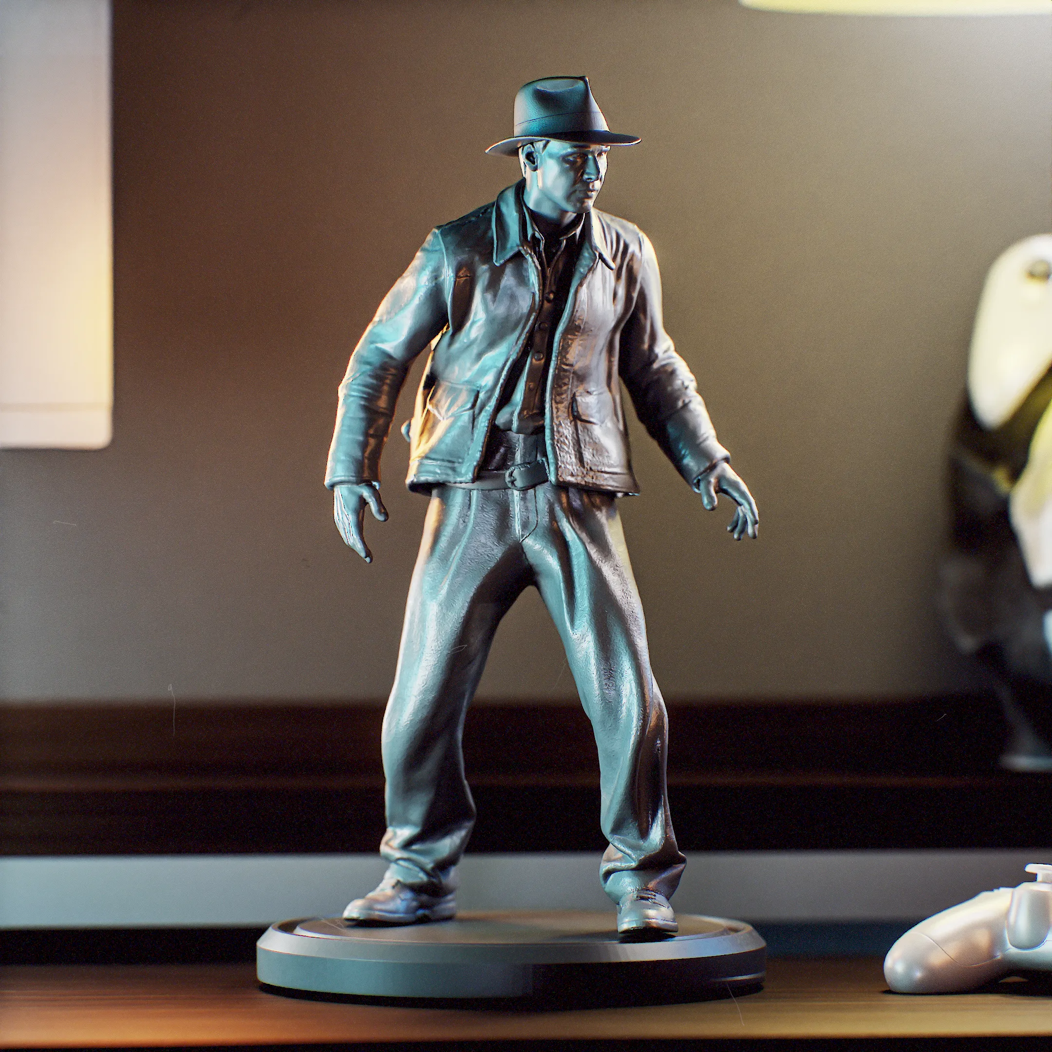 Characters & Creatures STL Download - Indiana Jones - Fan art Pose ...