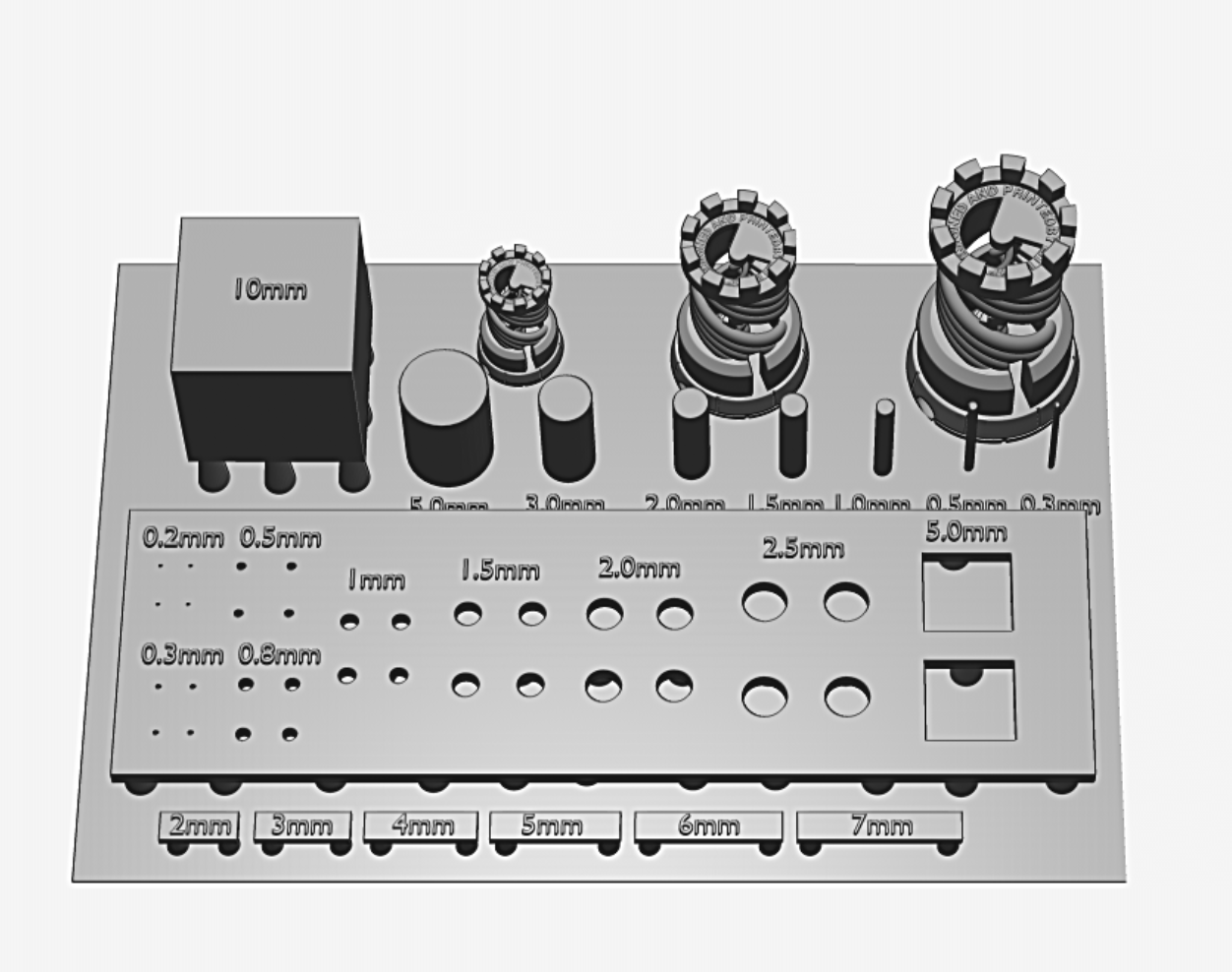 Resin Printer Test No.1 | 3D models download | Creality Cloud