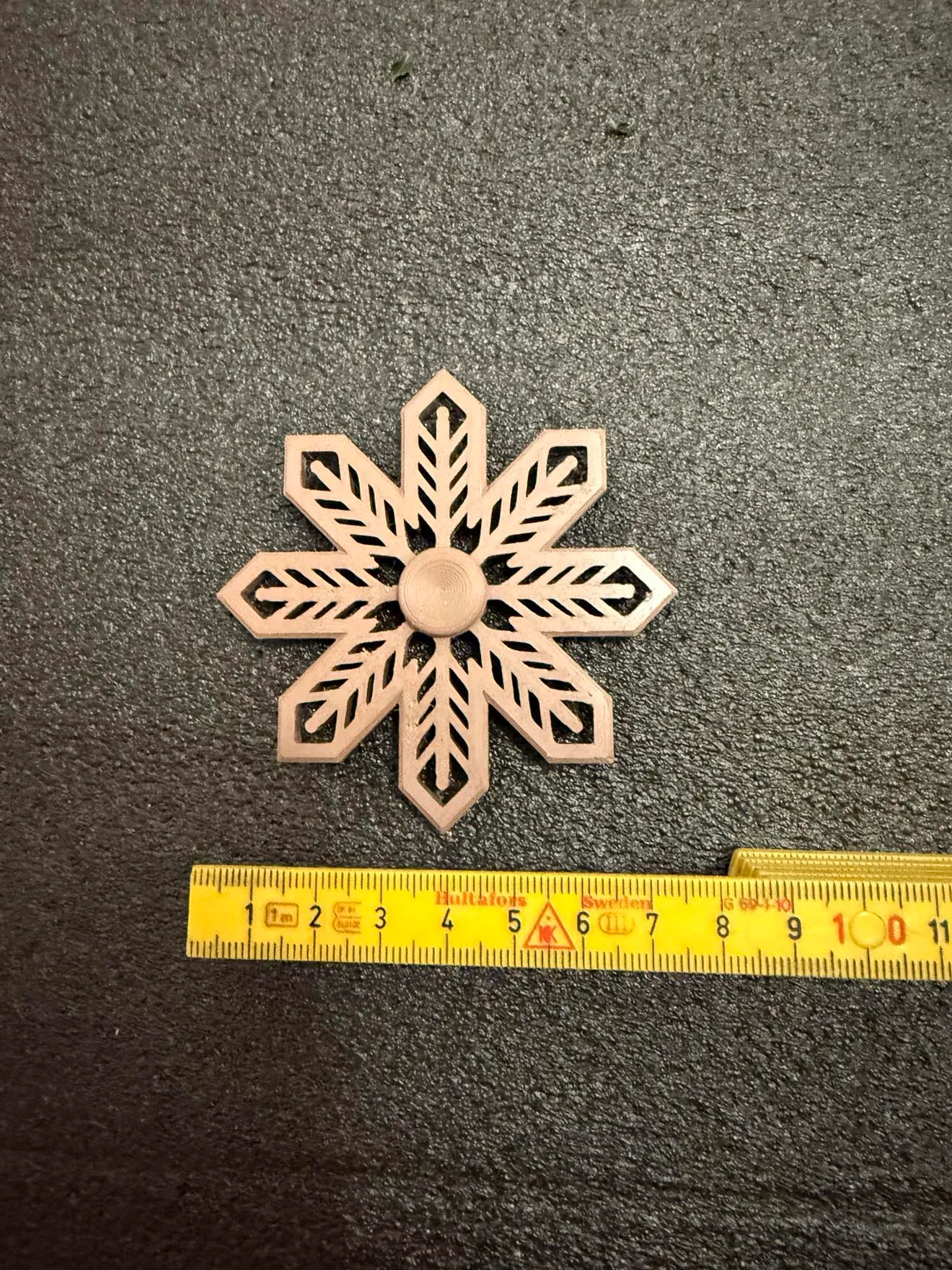 3D Printer Files | 3MF File | Snowflake fidget spinner | Creality Cloud