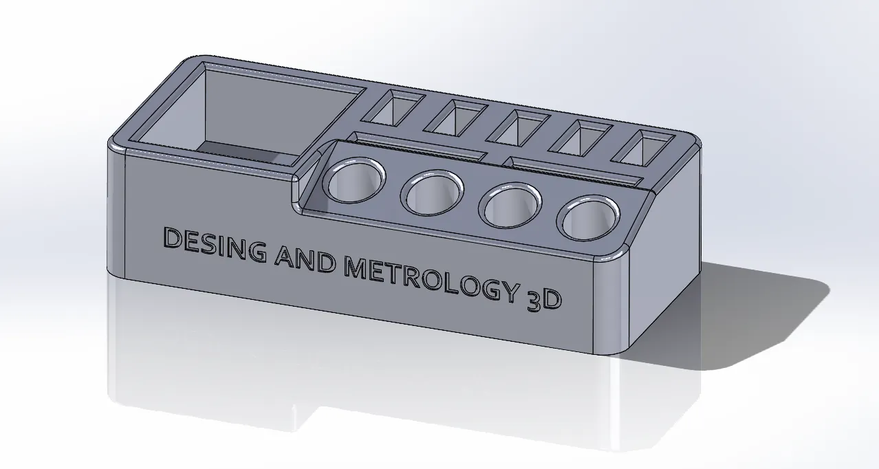 Other STL Download - Pen and usb holderby Jorge Olvera