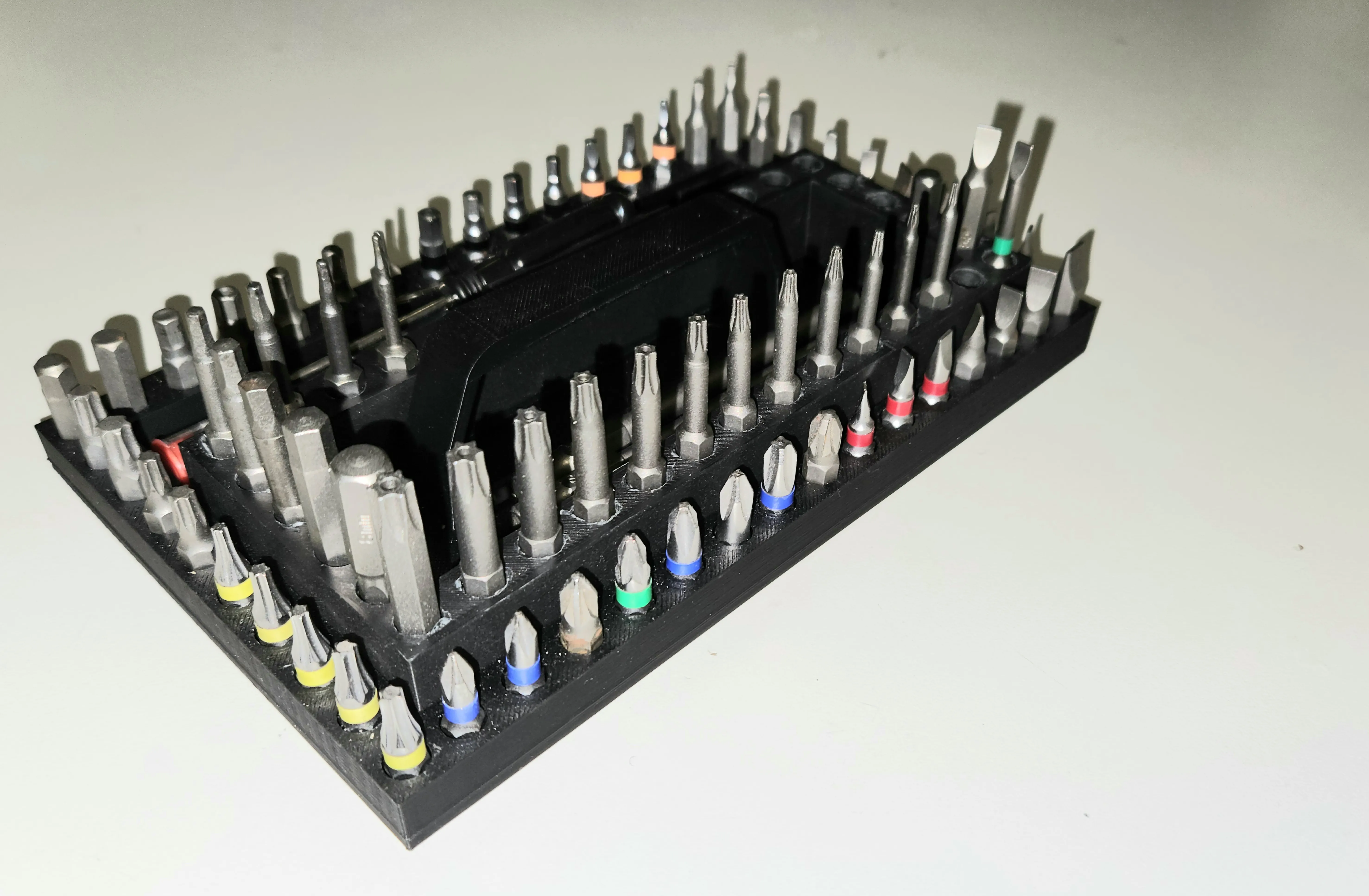 Tools & Spare PartsSTL 다운로드 -bits organizer - Mdesign