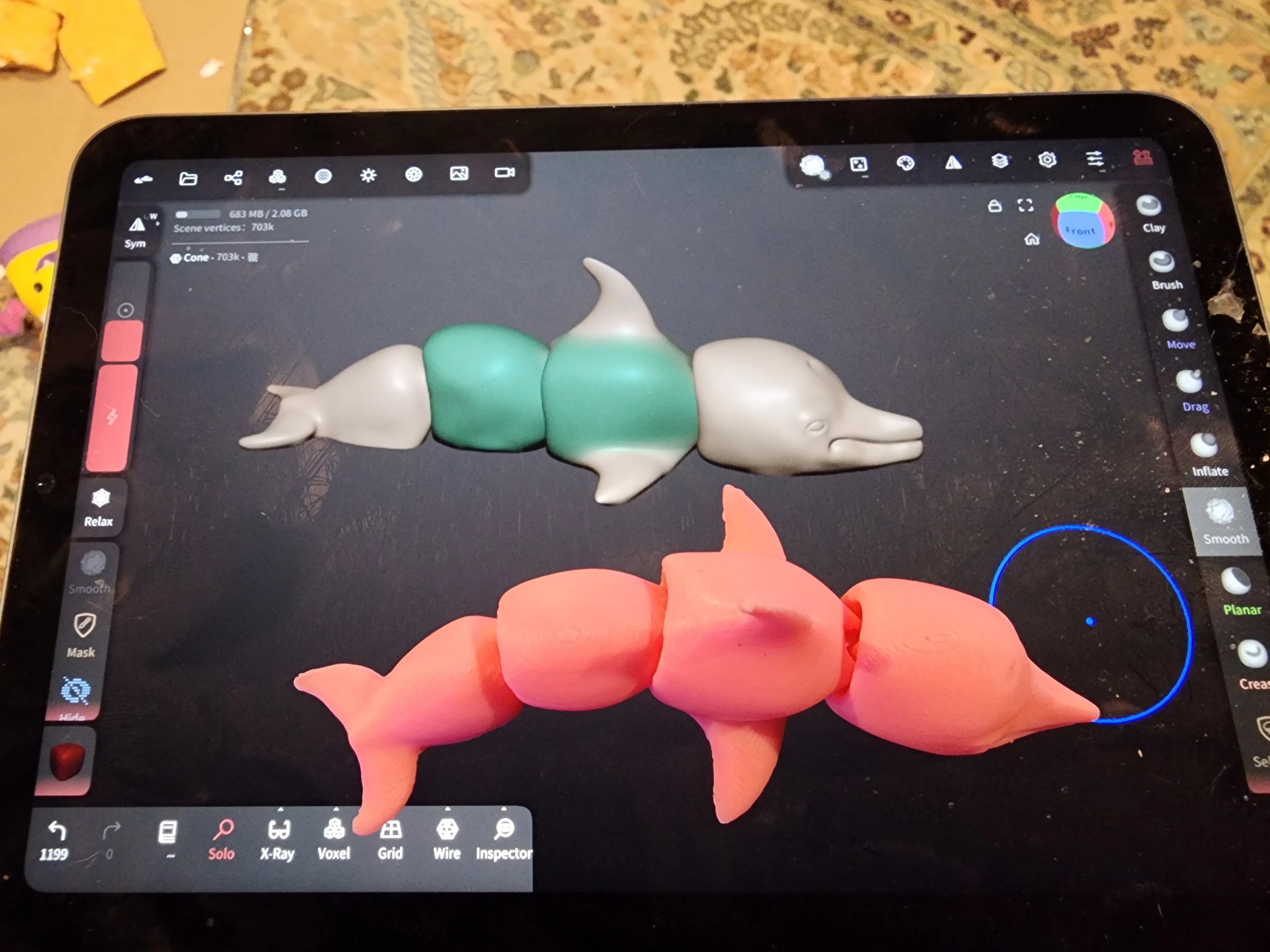 3D Printer Files | 3MF File | articulated dolphin | Creality Cloud