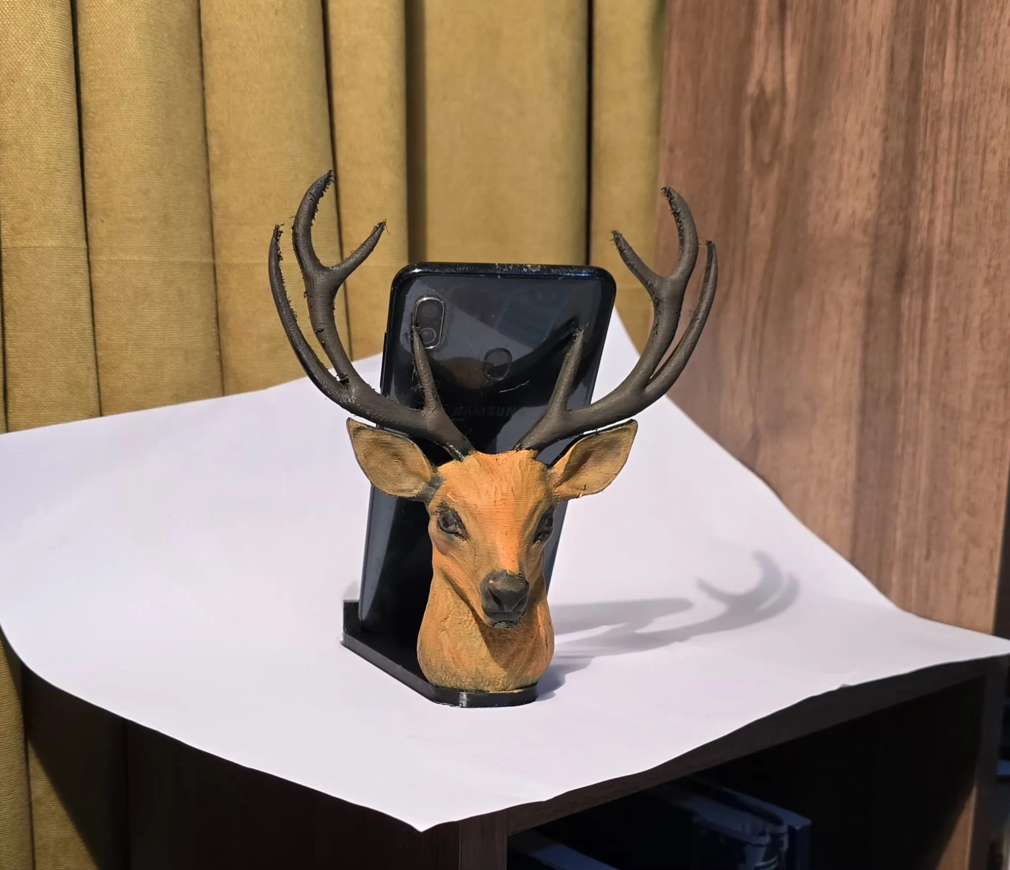 Tools & Spare Parts STL Download - Deer-Inspired 3D Printed Phone Stand ...