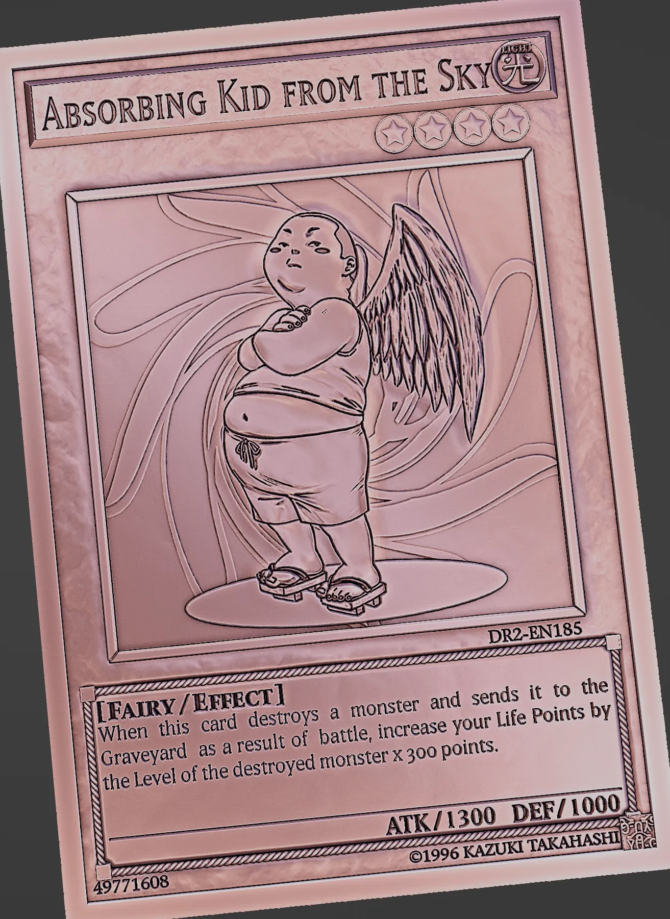 Other STL Download - ABSORBING KID FROM THE SKY - YU-GI-OH!by Wsonuchiha3D