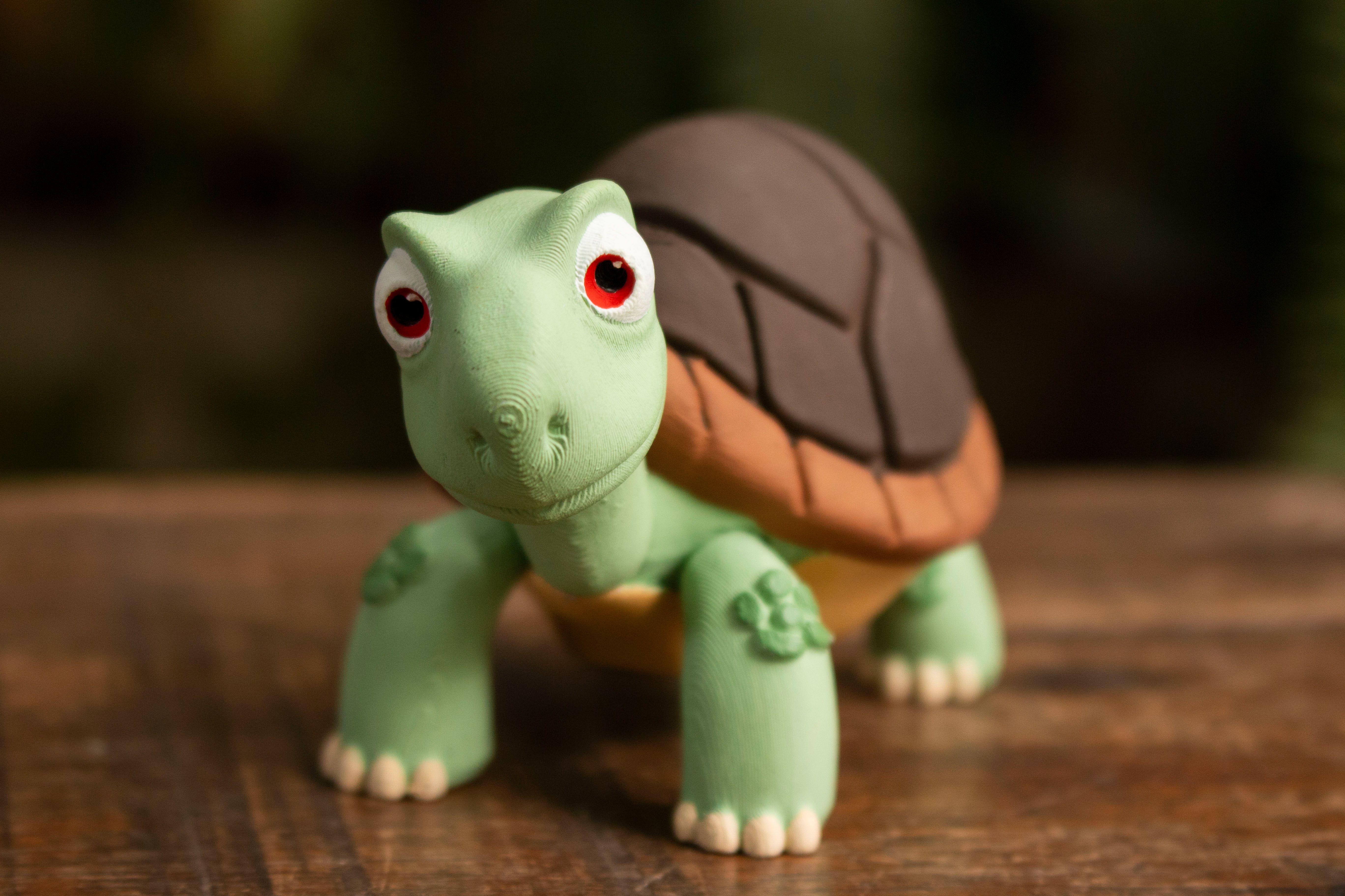 ARTICULATED CARTOON TURTLE | 3D models download | Creality Cloud