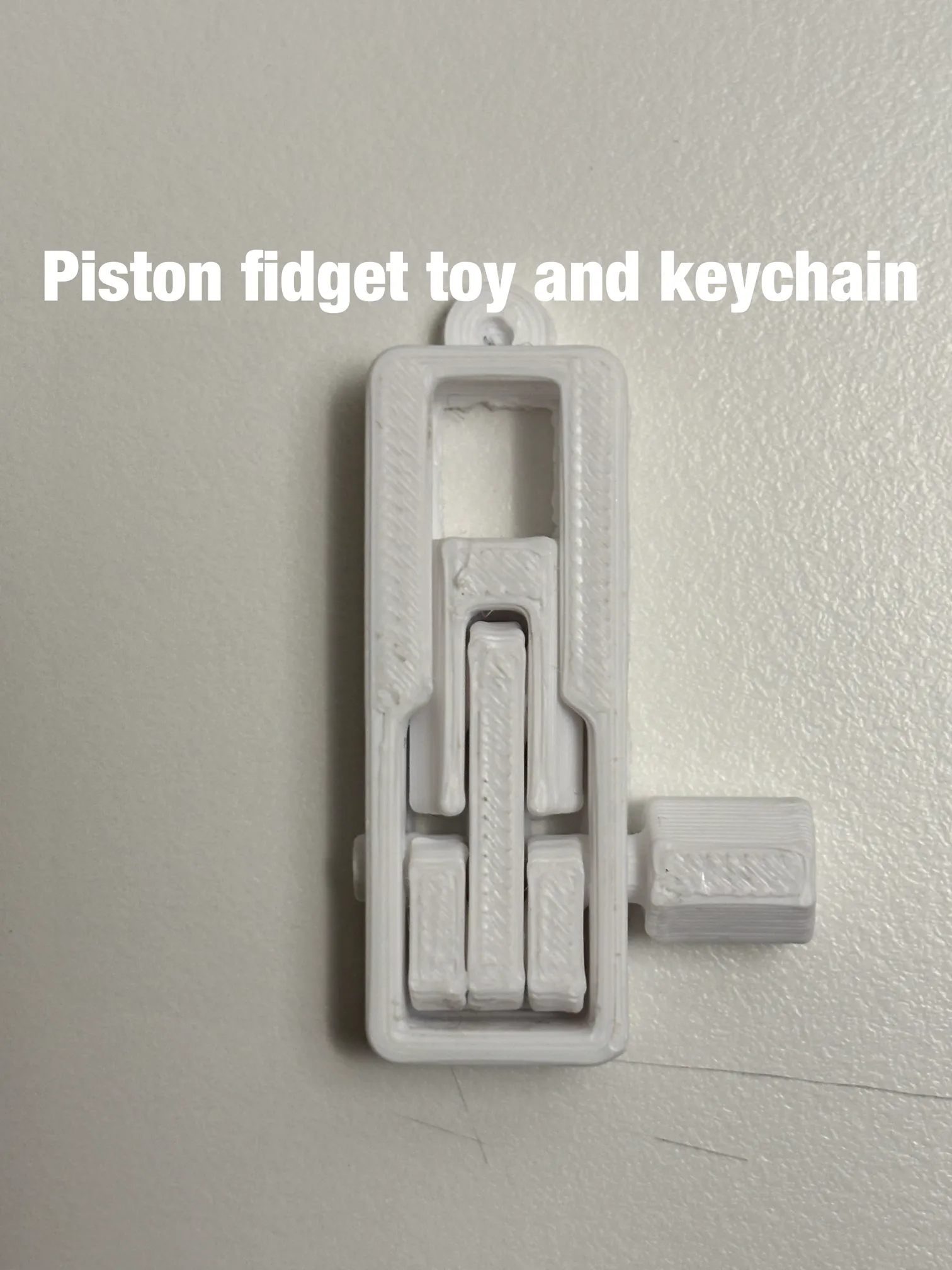 Other STL Download - piston fidget toy and keychainby Datty