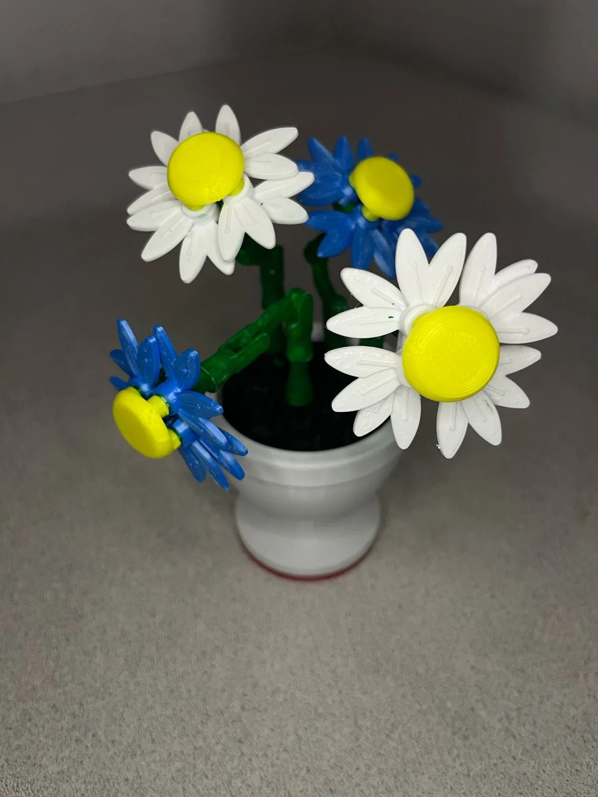Home Decorations & Ornaments STL Descarga - Build a Daisy Flower - LEGO ...