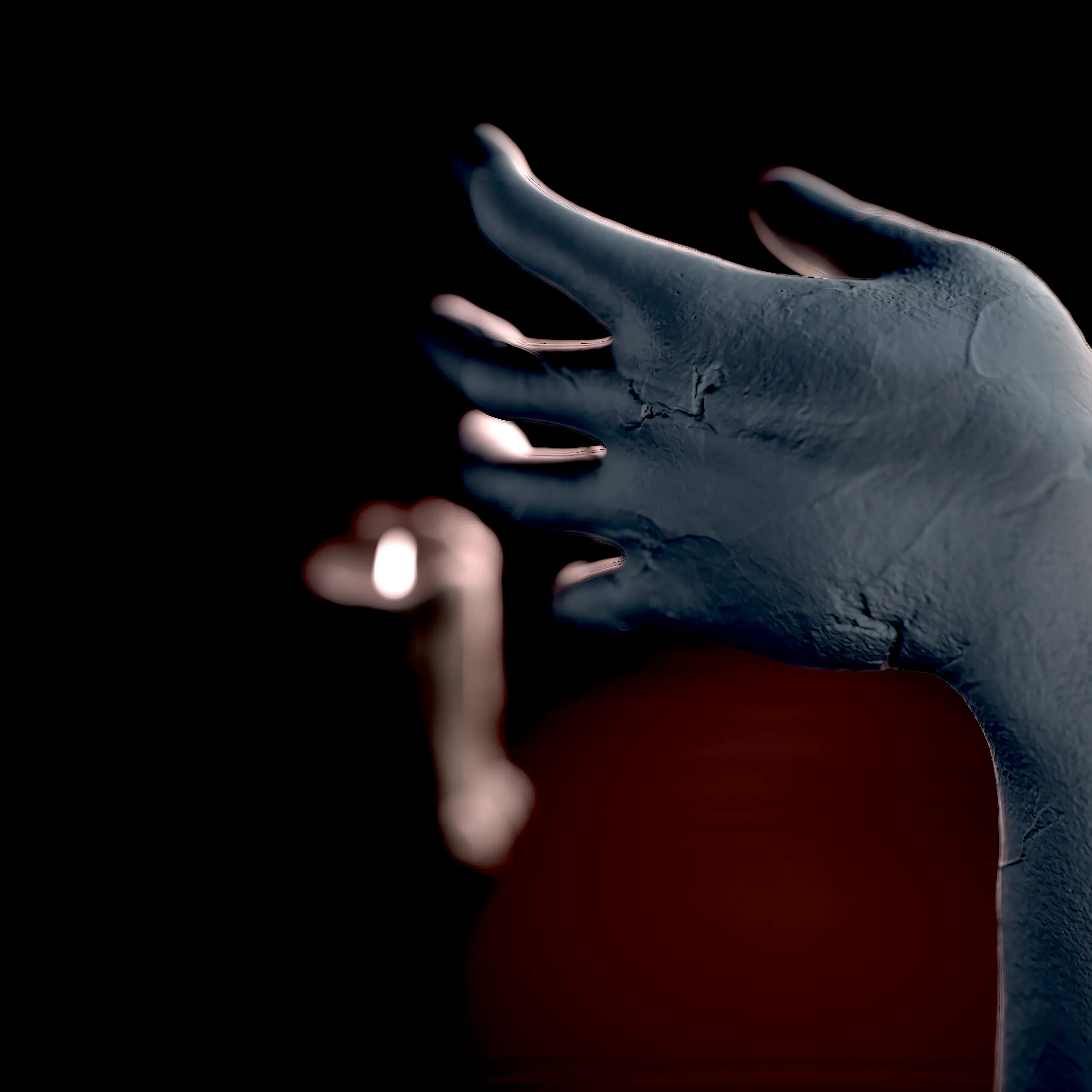Digital Art STL Download - Talk To Me Hand - Hablame Manoby greencatpoly