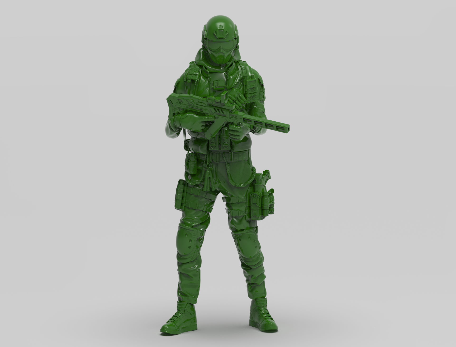Soldier-2 | 3D models download | Creality Cloud