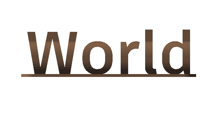 2 Side Text : Hello World | 3D models download | Creality Cloud
