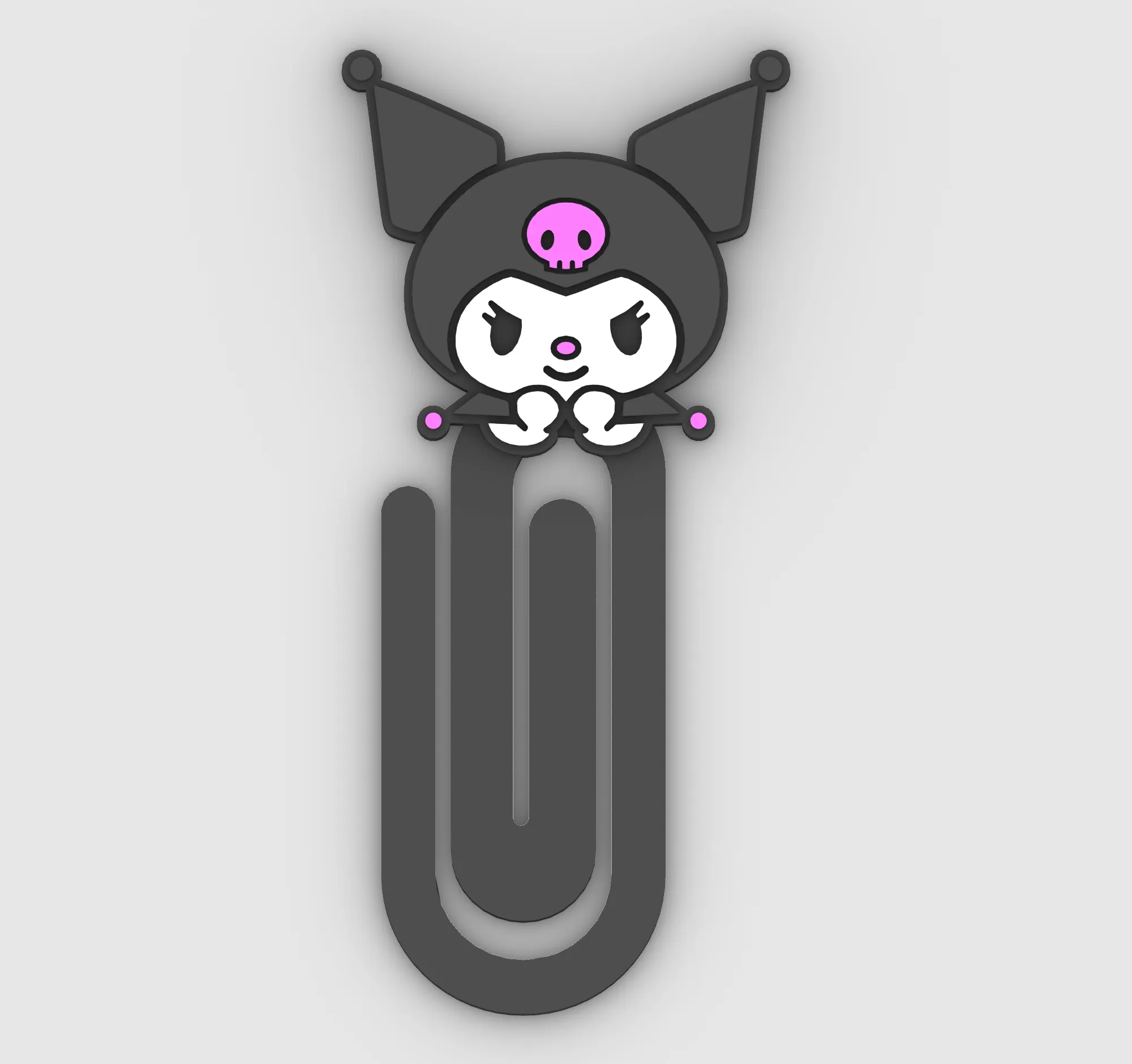 Stationery & Learning Tools STL Descarga - Kuromi cartoon - Paper clip ...