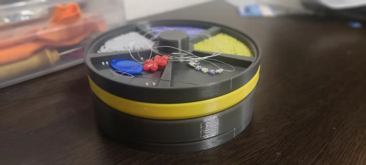 3D Printer Files | 3MF File | Stackable Bead Separator | Creality Cloud