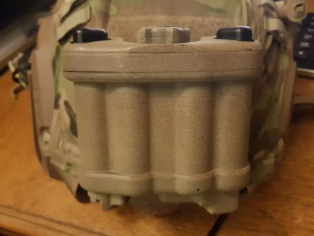 Test Models STL Download - NVG battery pack as powerbankby Tobias Strand