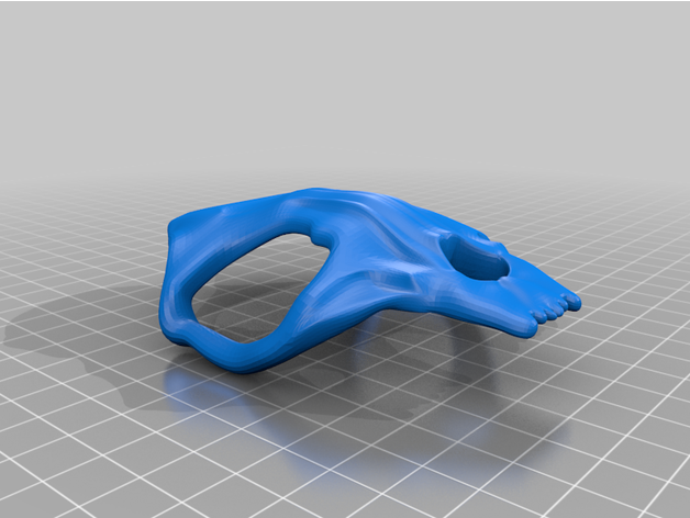 Skull hair pin | 3D models download | Creality Cloud